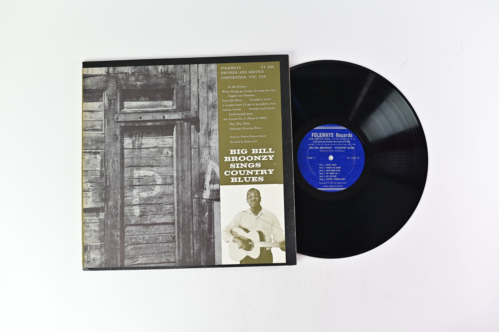 Big Bill Broonzy - Big Bill Broonzy Sings Country Blues on Folkways Wi