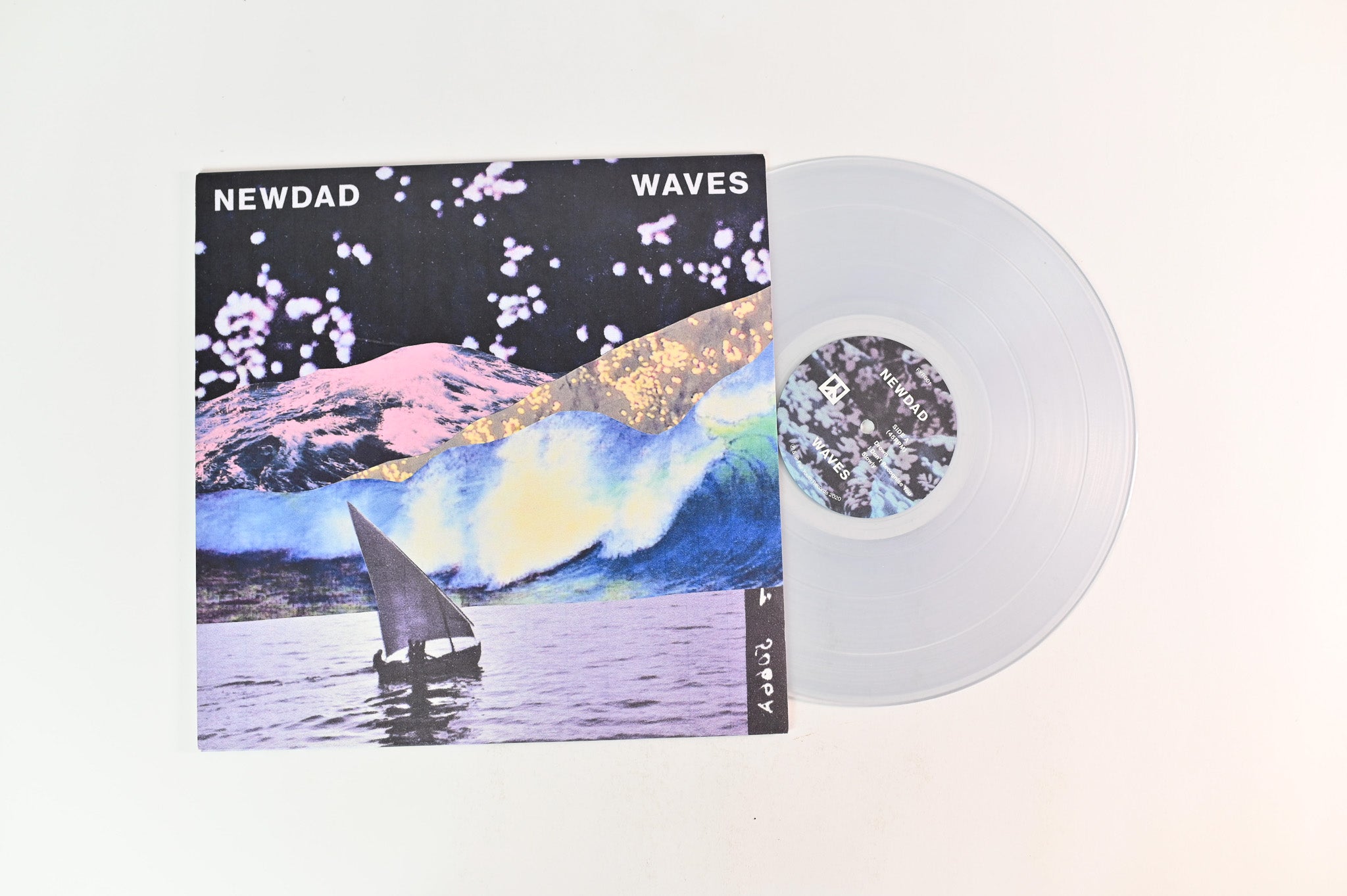 NewDad - Waves on Fair Youth Ltd Clear Vinyl 12" EP