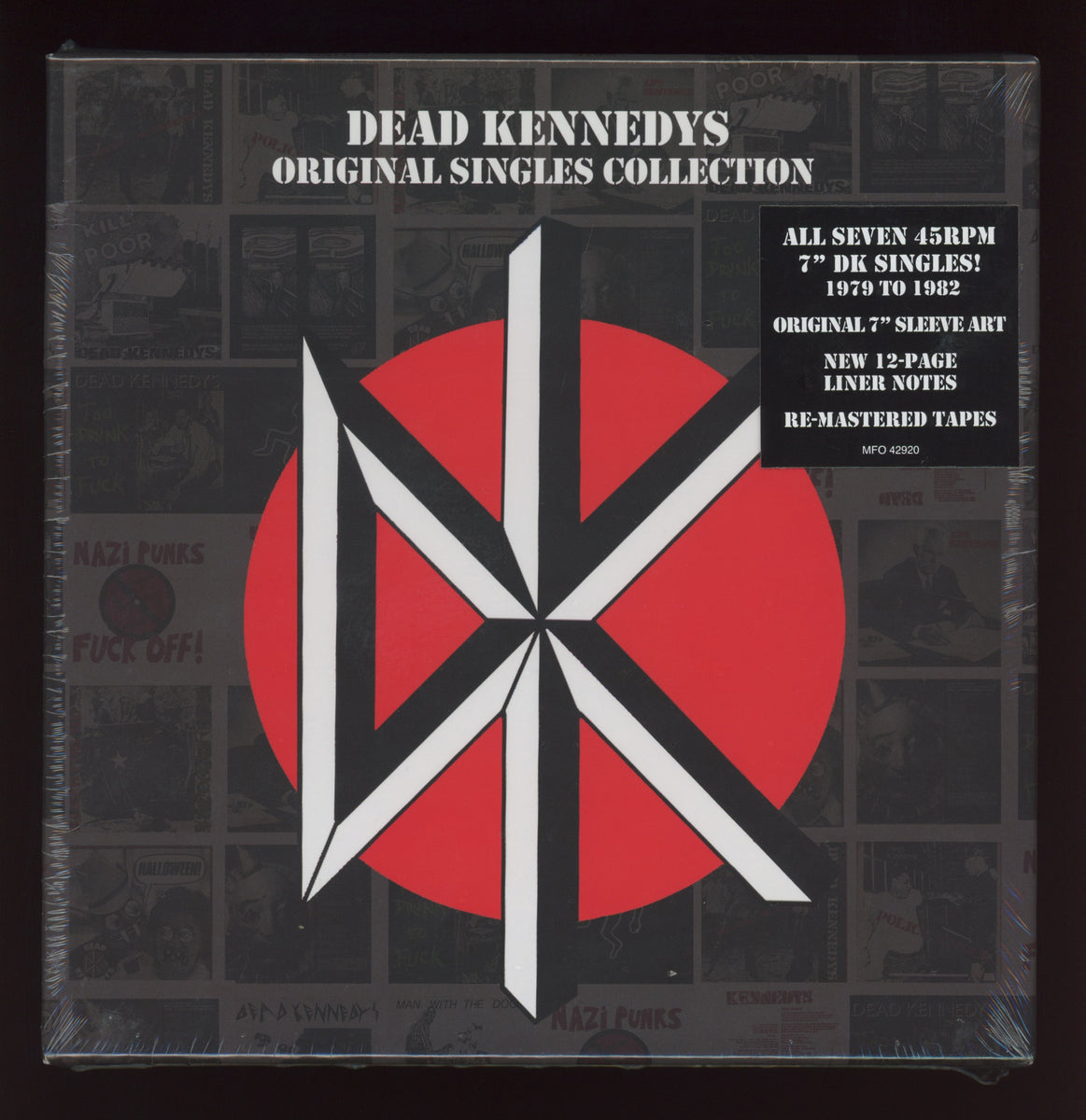 Dead Kennedys - Original Singles Collection on Manifesto 7" Box Set Pu ...