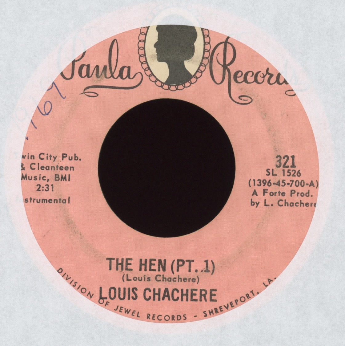 Louis Chachere - The Hen on Paula Funk 45