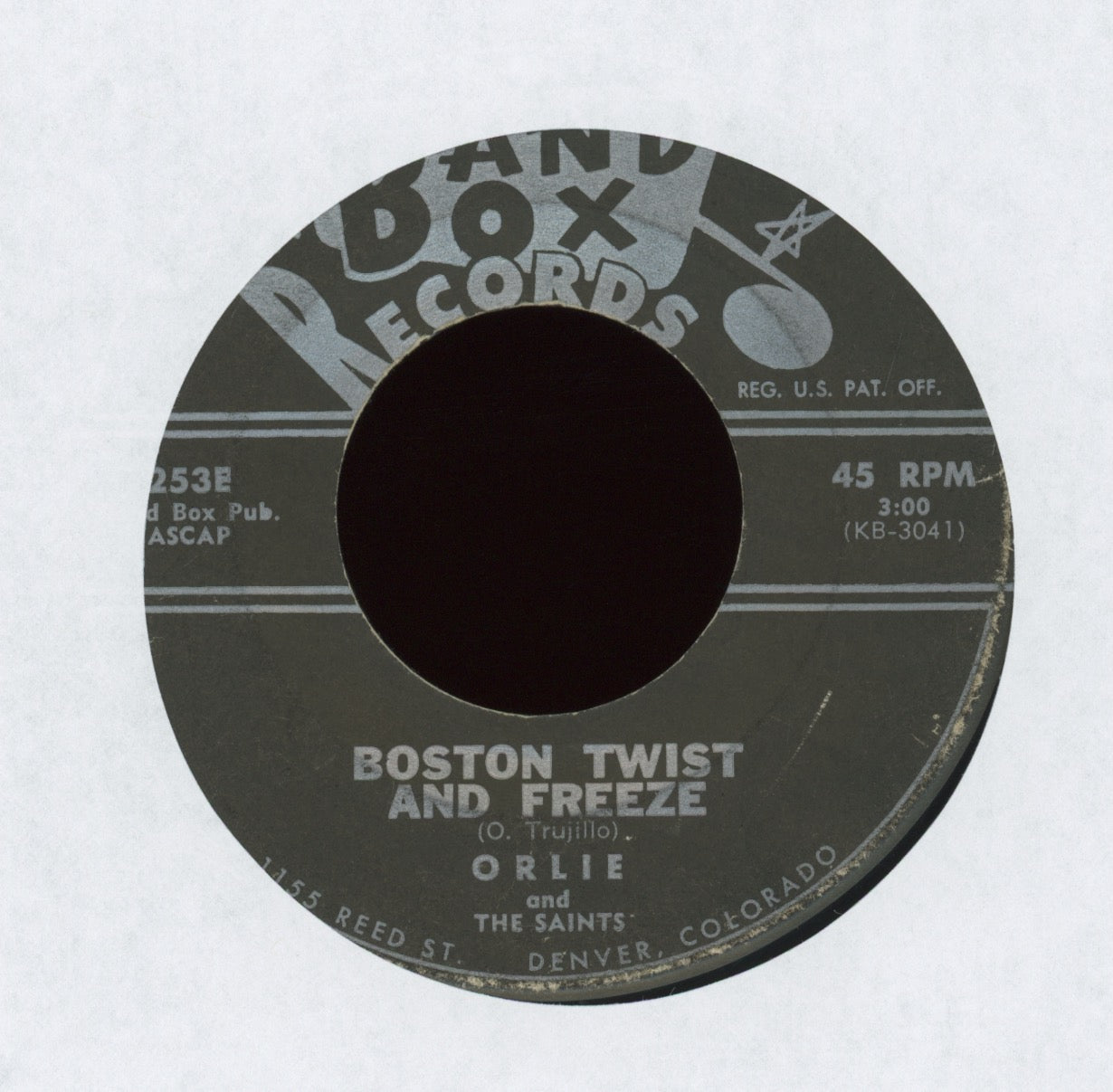 Orlie Trujillo - Boston Twist and Freeze / King Kong on Band Box Rocka