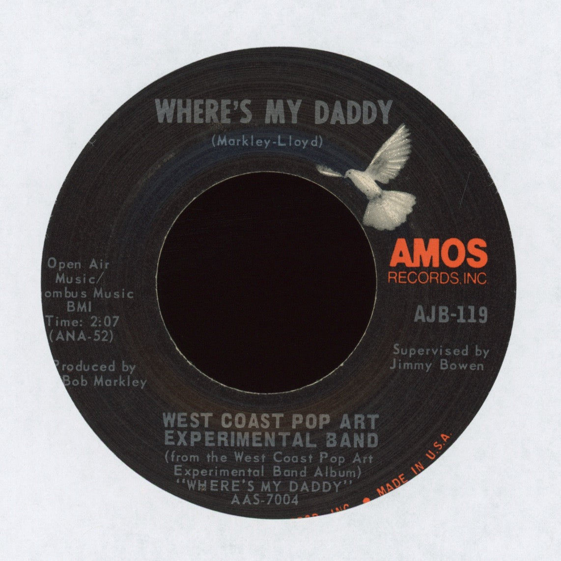 The West Coast Pop Art Experimental Band - Where's My Daddy? on Amos R