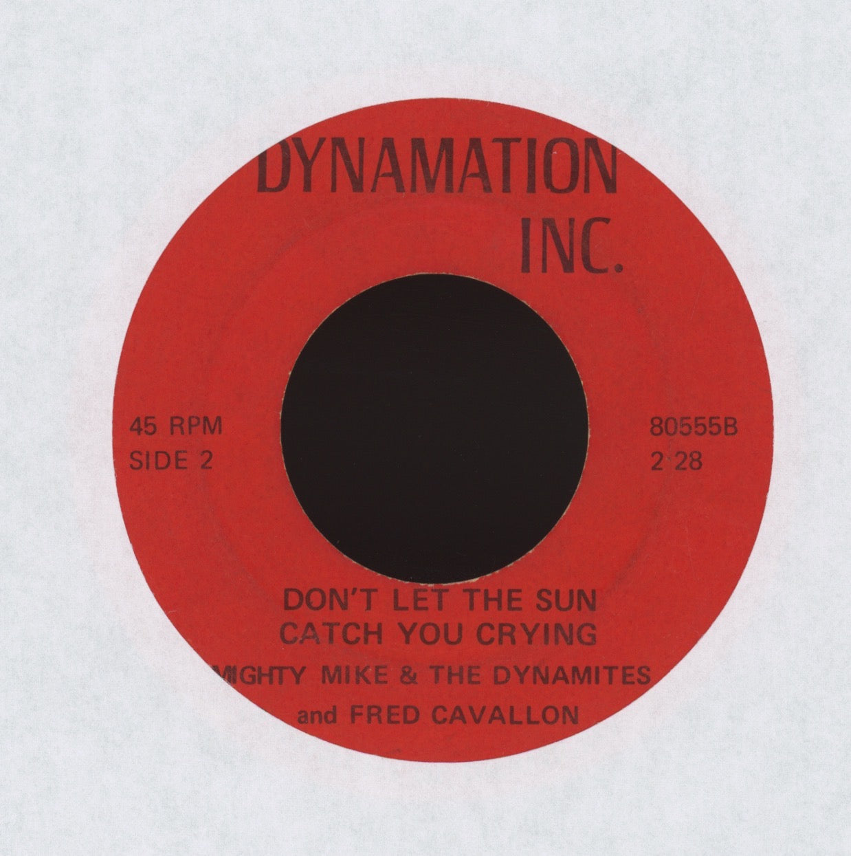 Mighty Mike & The Dynamites - Downtown on Dynamation Inc. Soul Pop 45