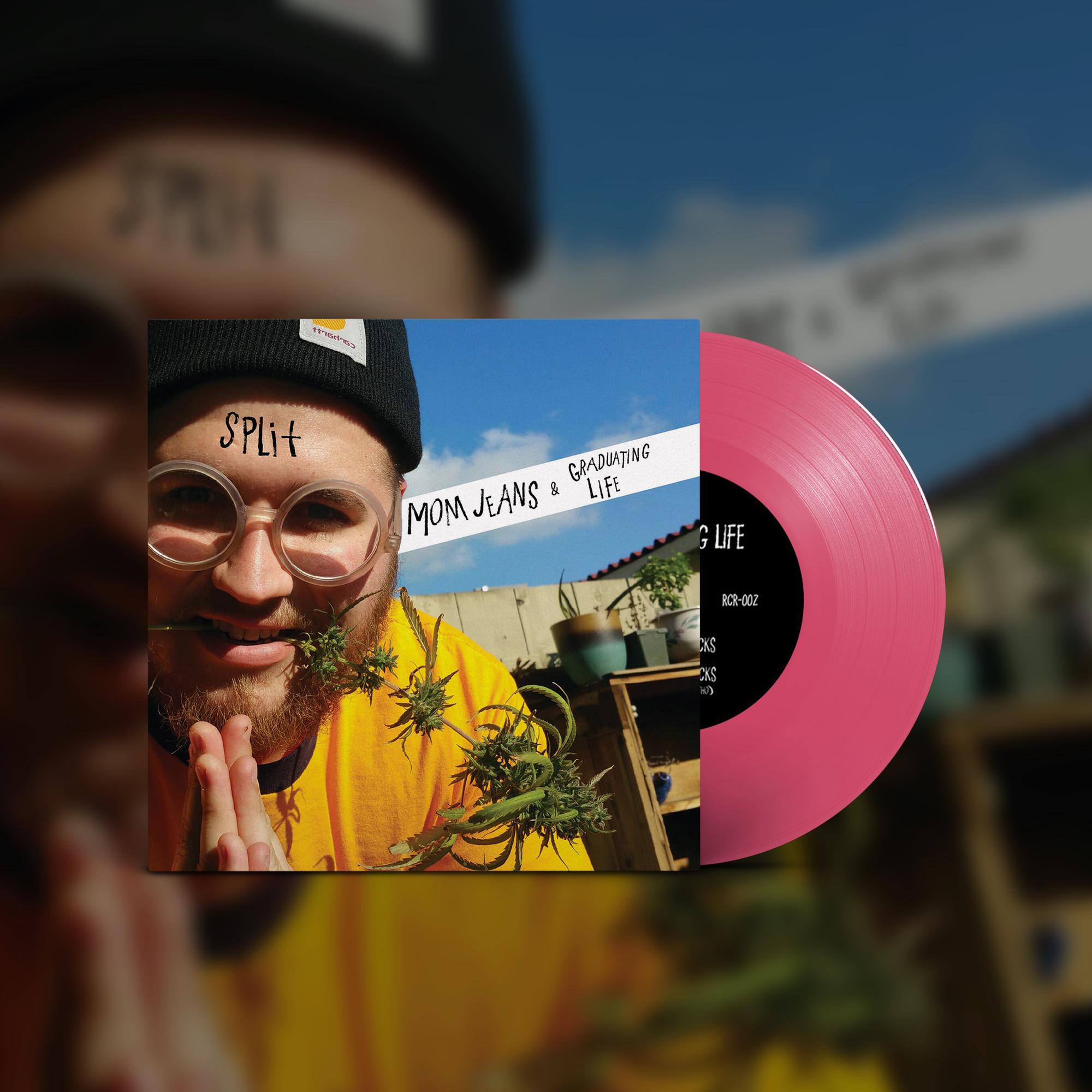 Mom Jeans. - Mom Jeans. / Graduating Life [Pink Vinyl] [7"]