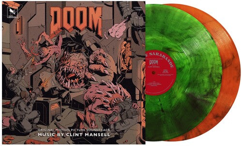 [DAMAGED] Clint Mansell - Doom (Original Soundtrack) [Green & Orange S