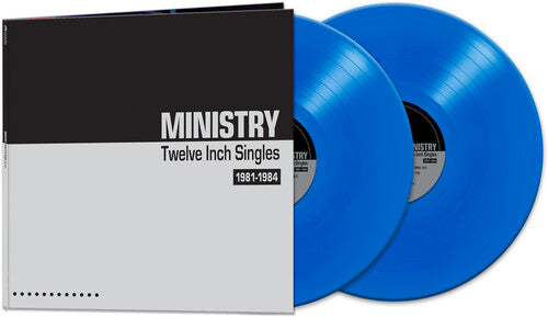 Ministry - Twelve Inch Singles 1981-1984 [Blue Vinyl] – Plaid Room Records