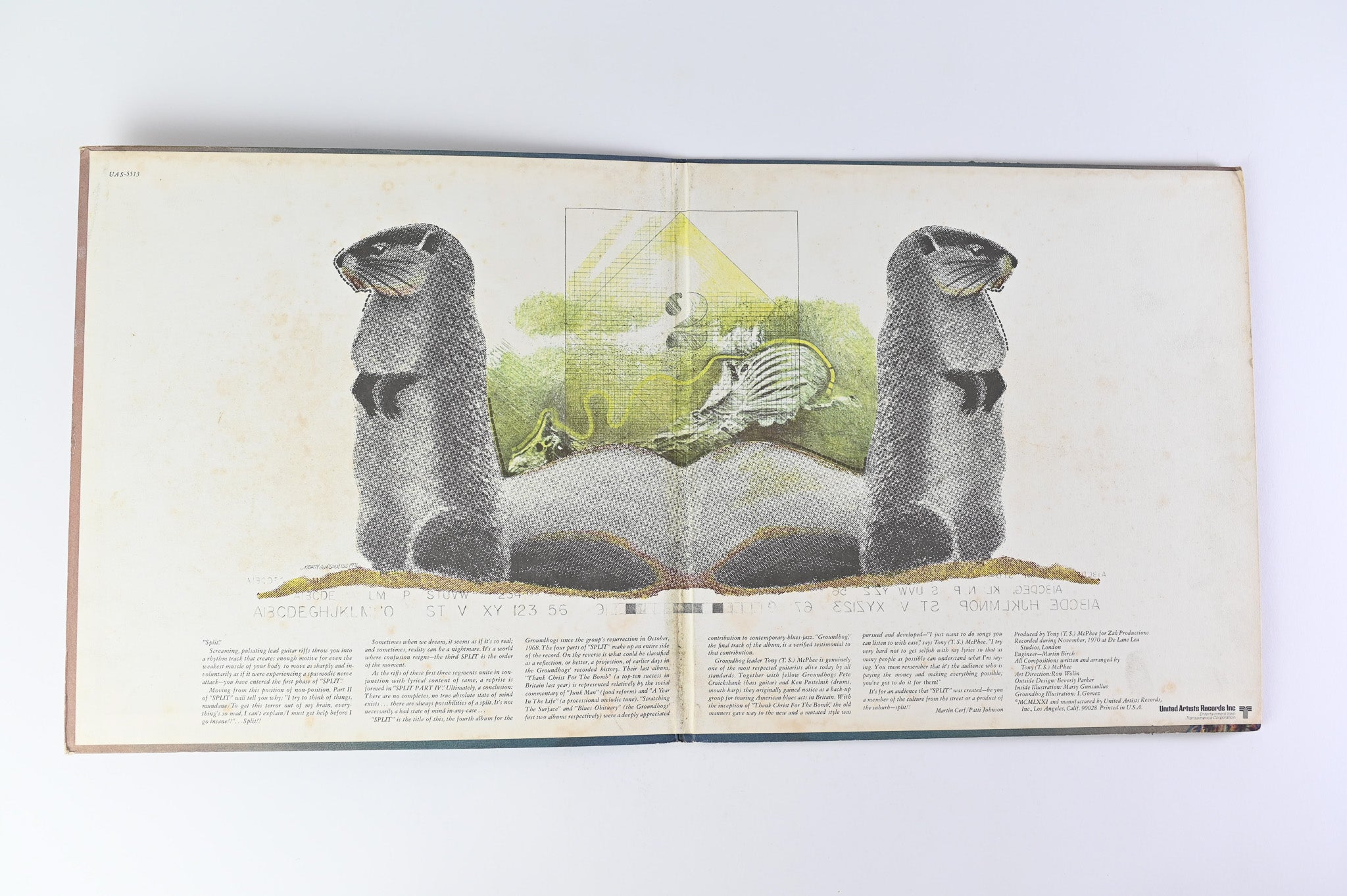 The Groundhogs - Split on United Artists