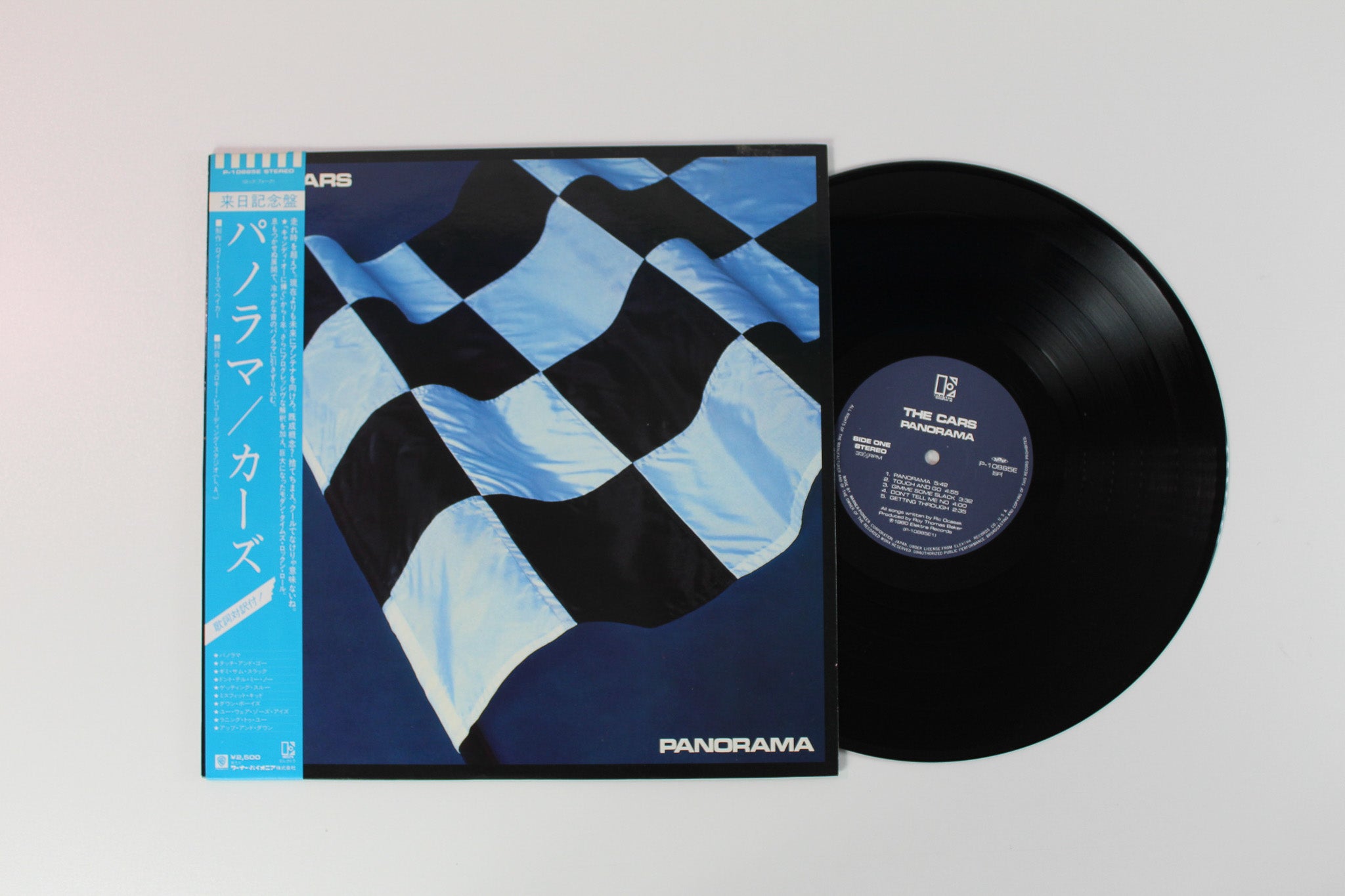 The Cars - Panorama on Elektra Japan Blue Labels