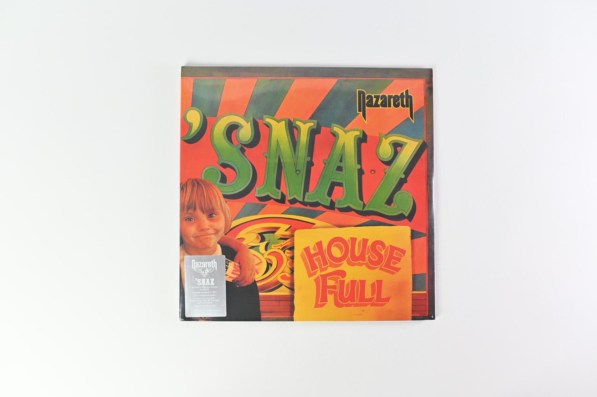 Nazareth - 'Snaz on BMG - Green & Orange Vinyl Sealed