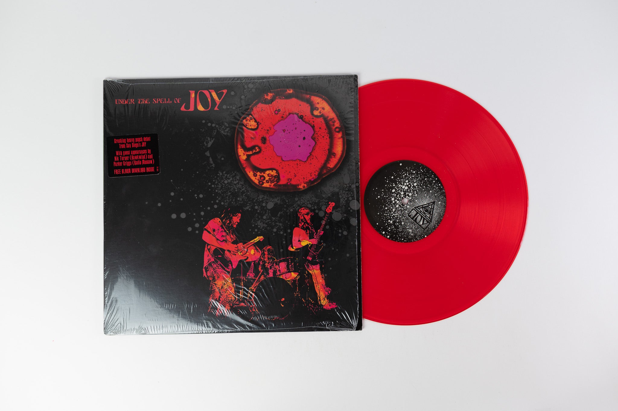 Joy 44 - Under The Spell Of Joy on Tee Pee Red Translucent Vinyl