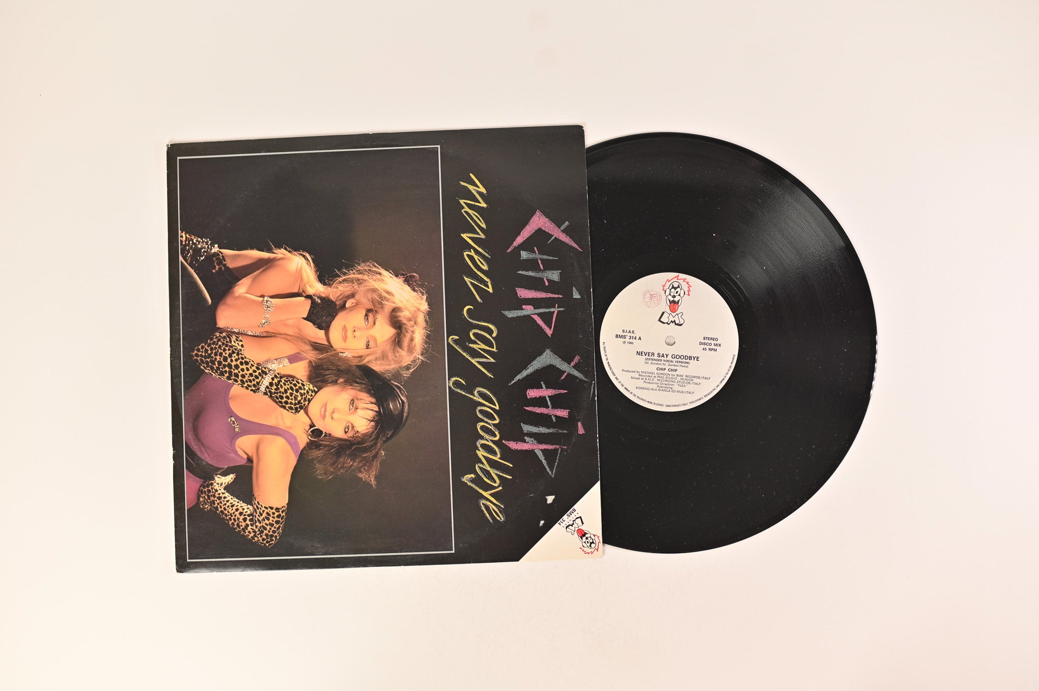 Chip Chip - Never Say Goodbye on BMS Records 12"