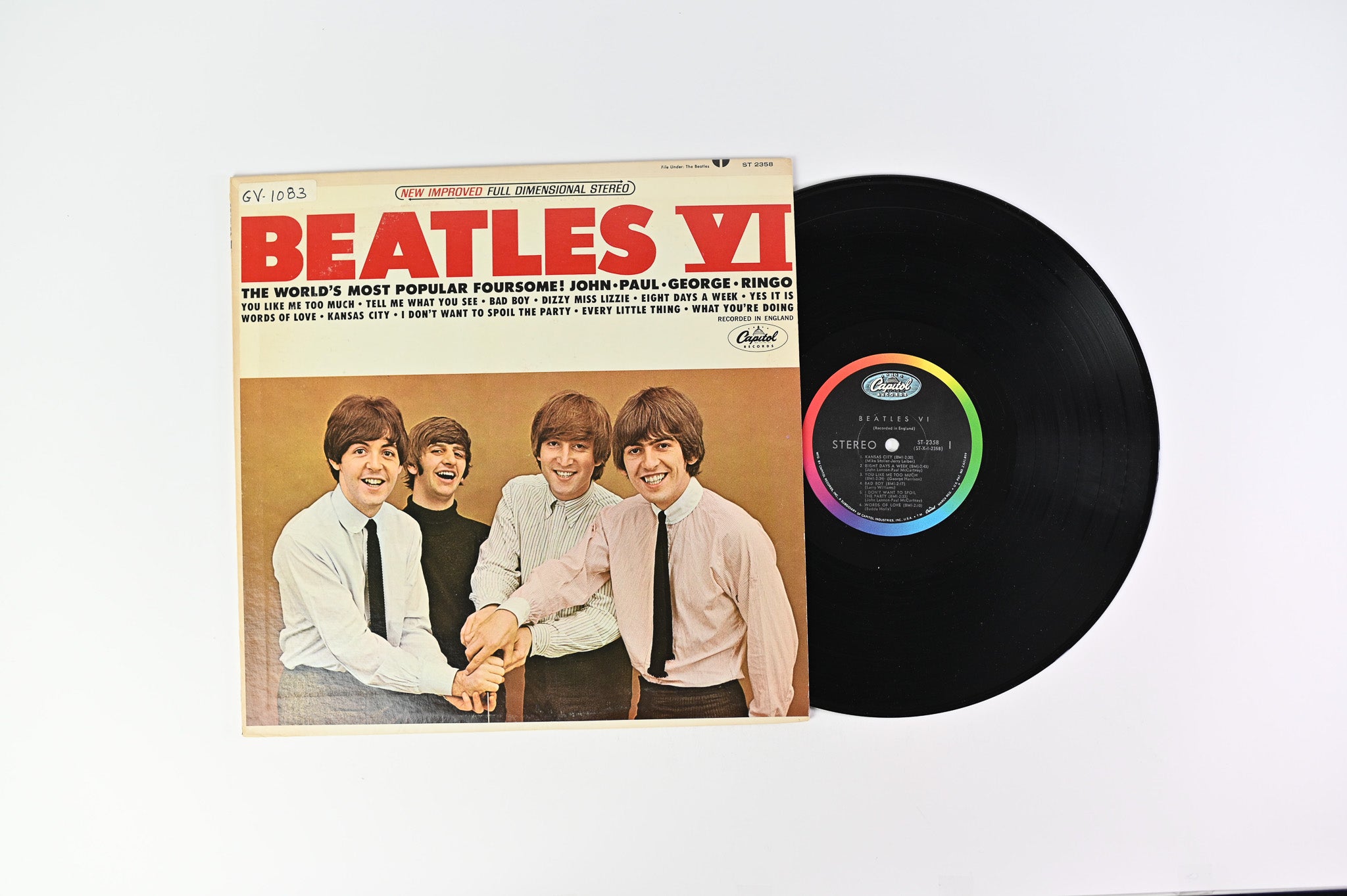The Beatles - Beatles VI on Capitol Stereo