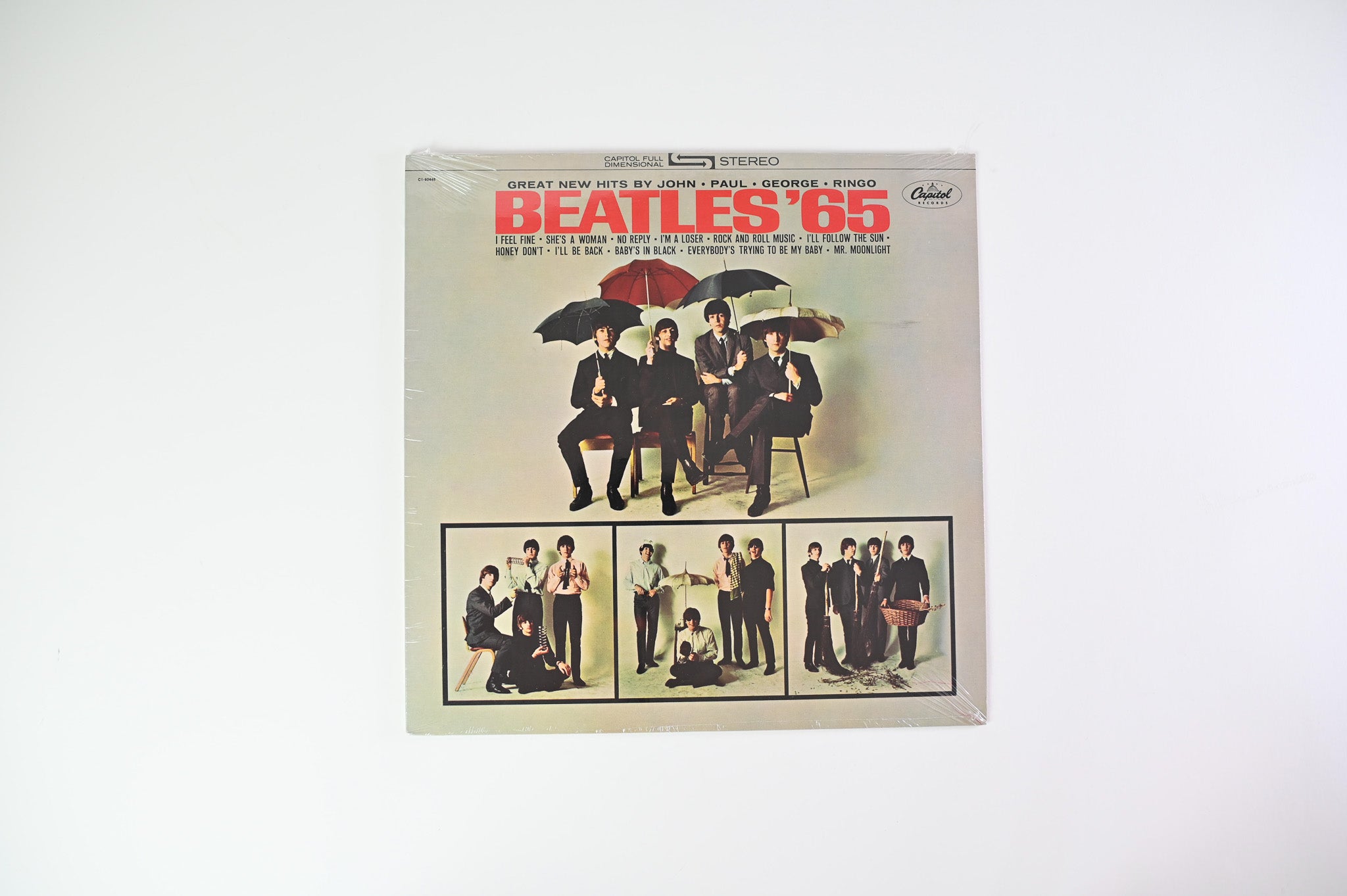 The Beatles - Beatles '65 on Capitol 1988 Purple Label Reissue Sealed