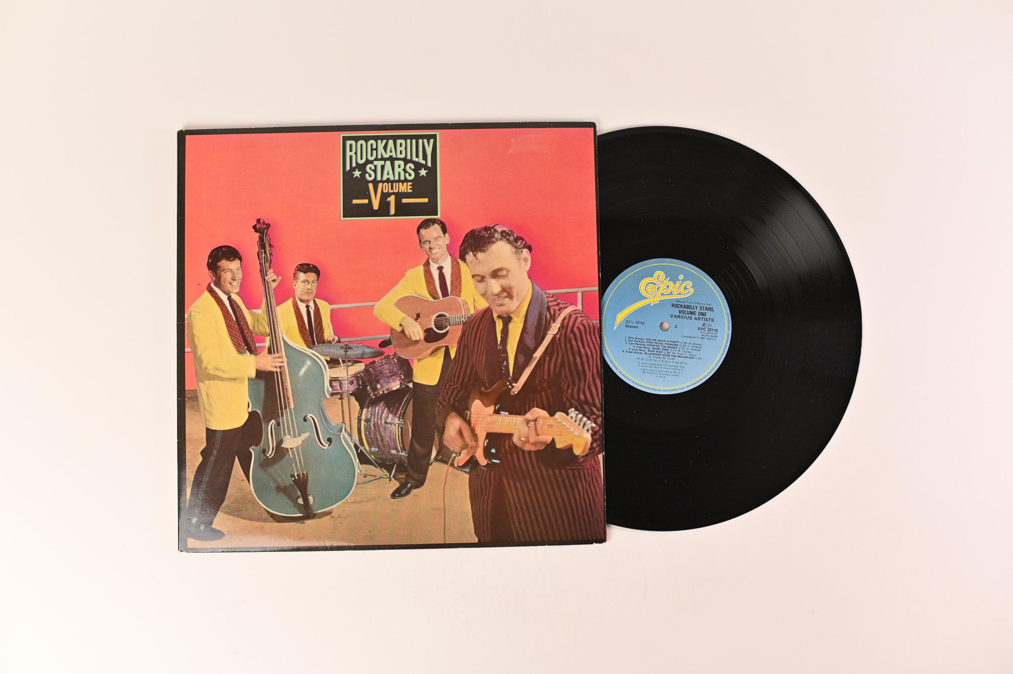 Various - Rockabilly Stars, Volume 1 on Epic Records