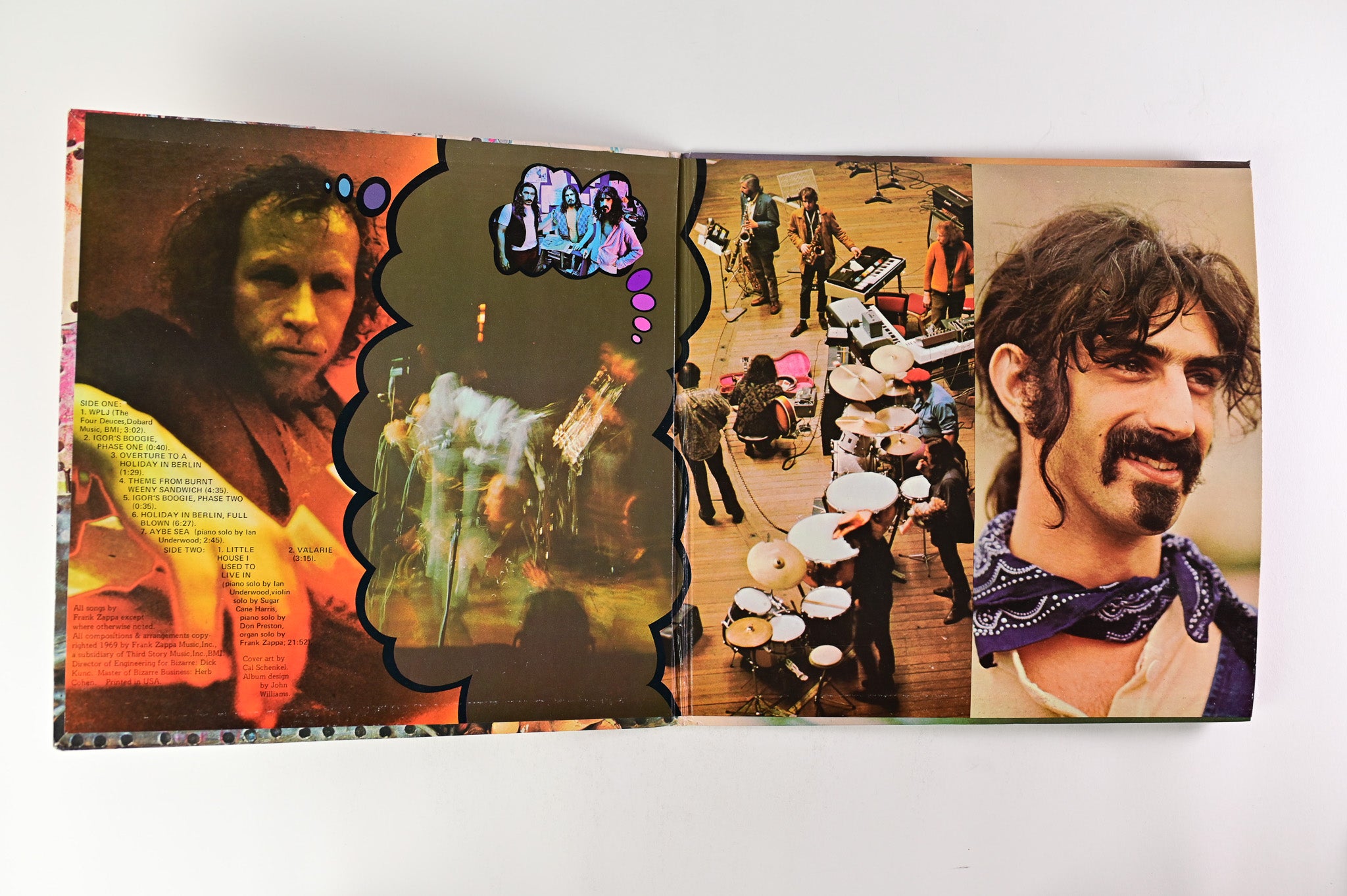 The Mothers - Burnt Weeny Sandwich on Bizarre Records / Reprise Record