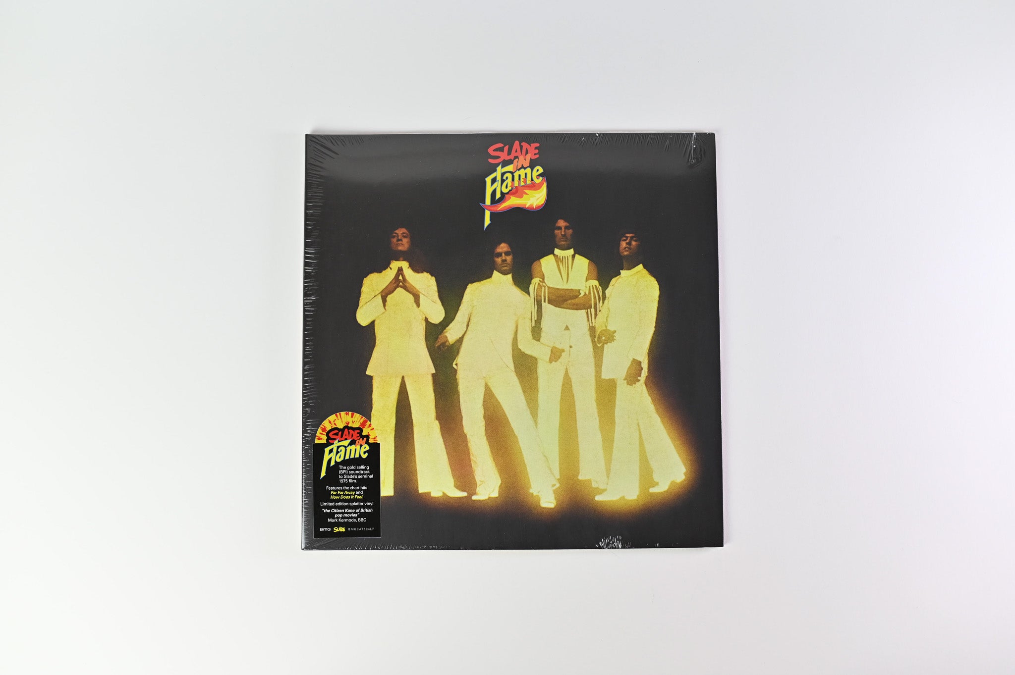 Slade - Slade In Flame on BMG - Splatter Vinyl Sealed