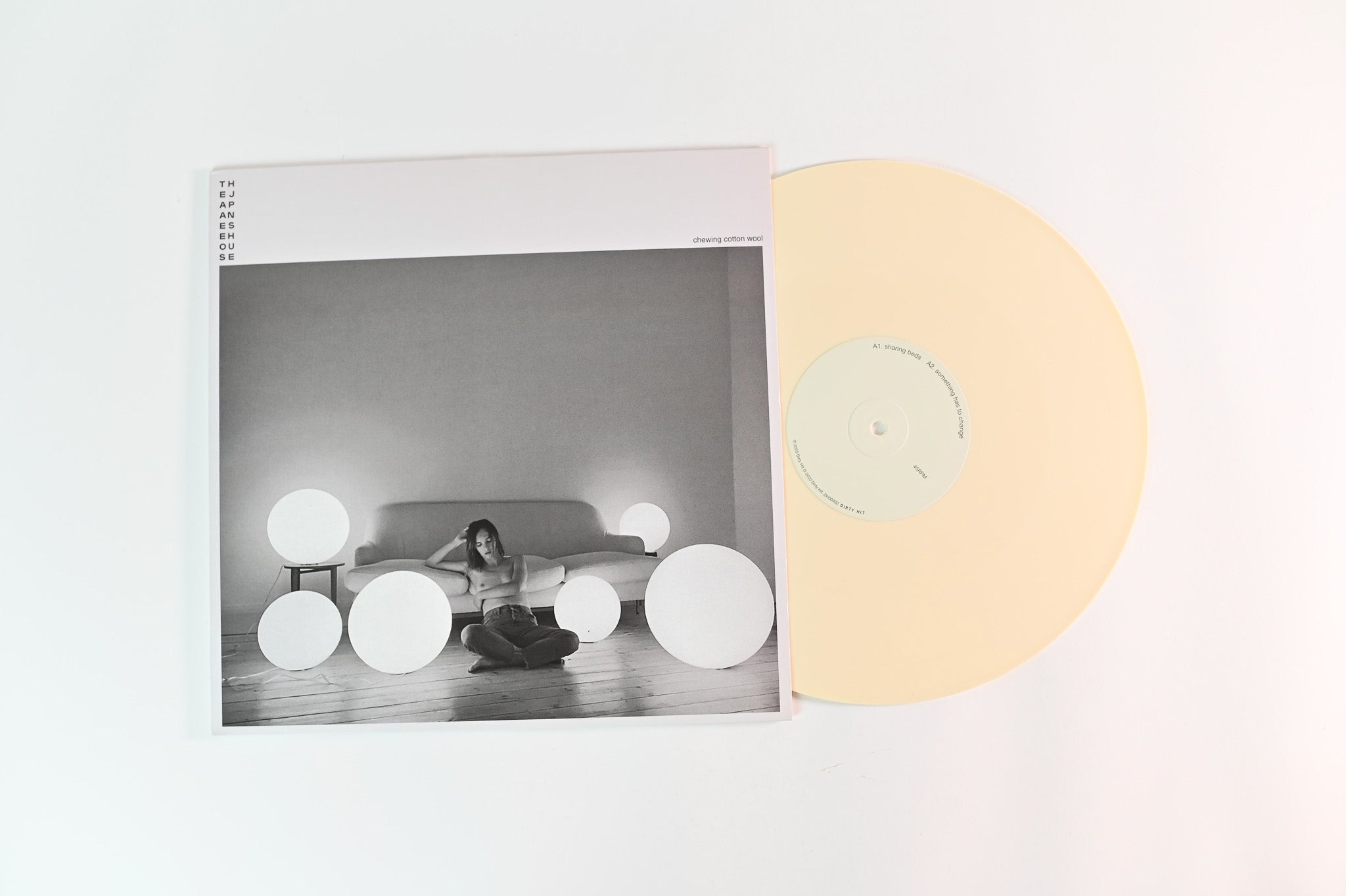 The Japanese House - Chewing Cotton Wool on Dirty Hit Cream Vinyl
