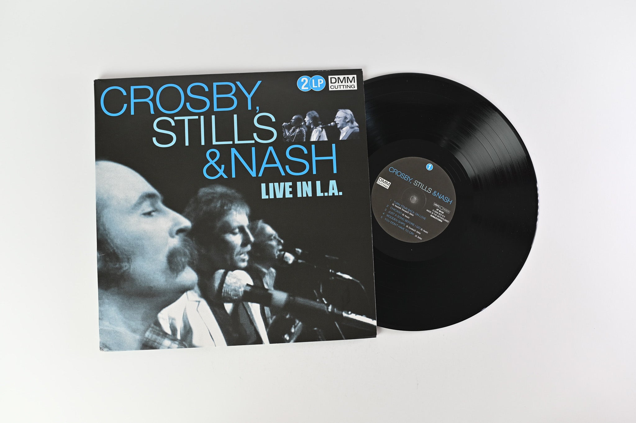 Crosby, Stills & Nash - Live In L.A. Unofficial Release on Vinyl Passi