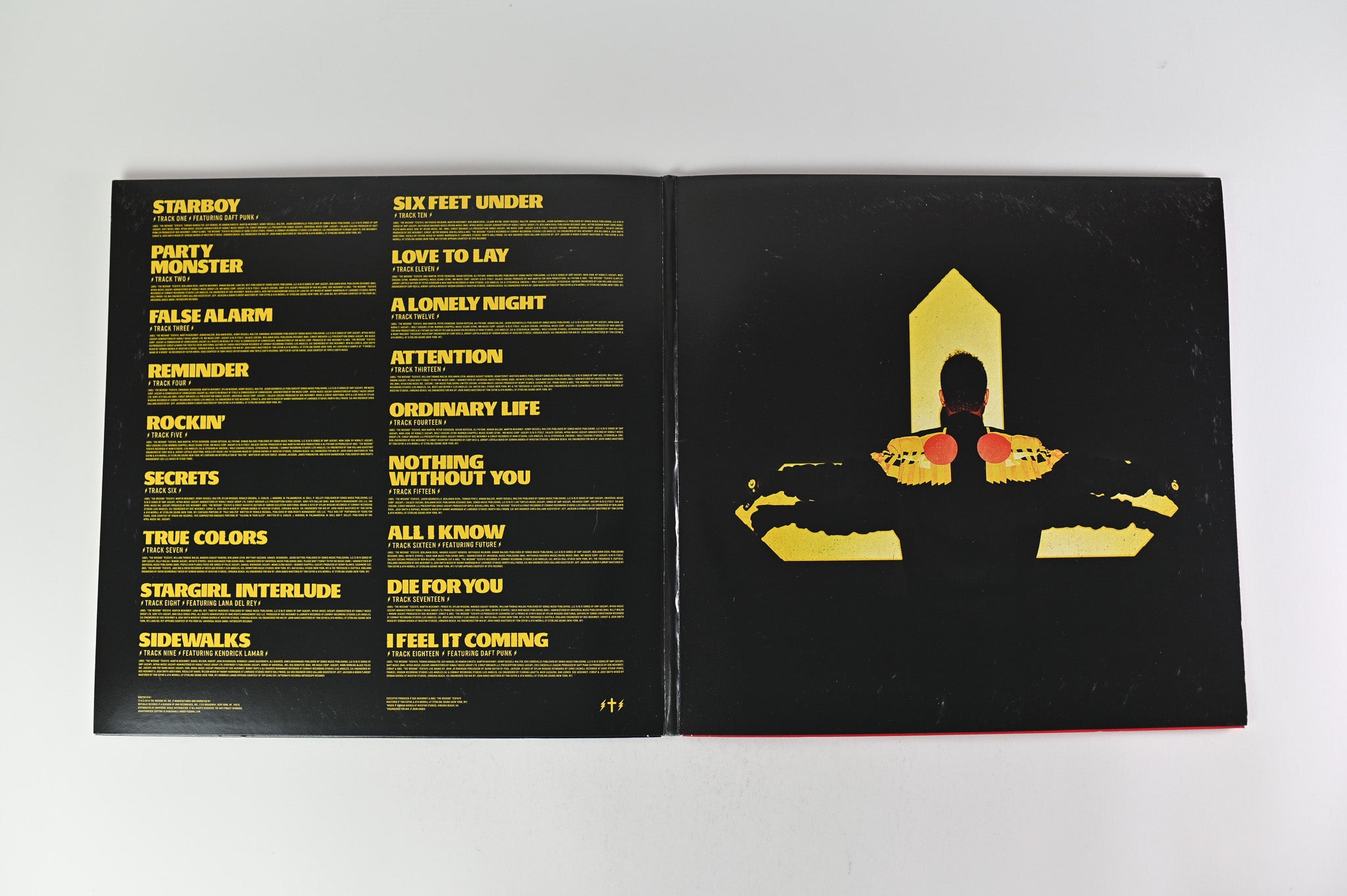 The Weeknd - Starboy on XO Republic Red Translucent