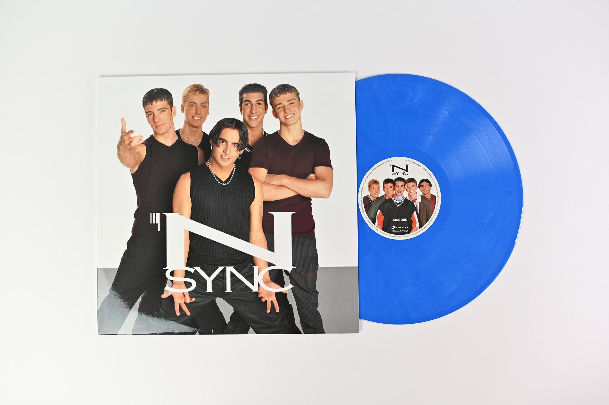 *NSYNC - 'N Sync on Music on Vinyl Ltd Numbered Blue Vinyl Reissue
