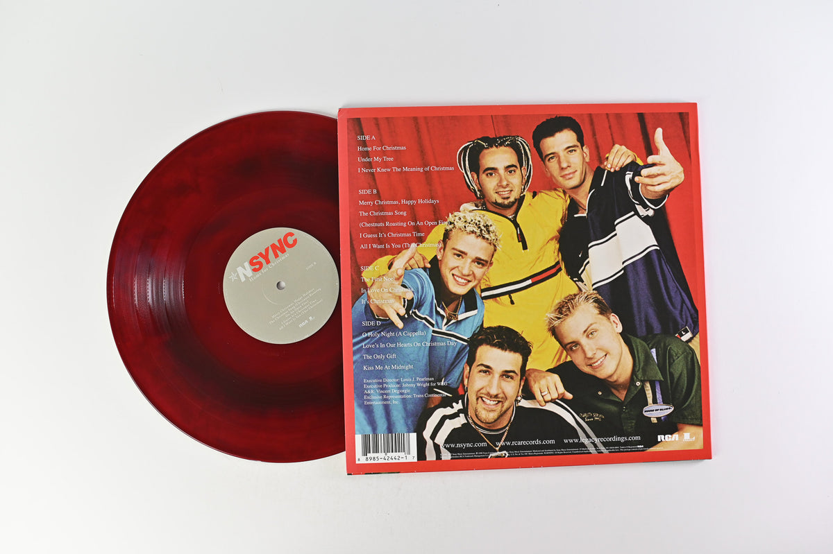 *NSYNC - Home For Christmas on Legacy Ltd Red & Green Reissue – Plaid ...