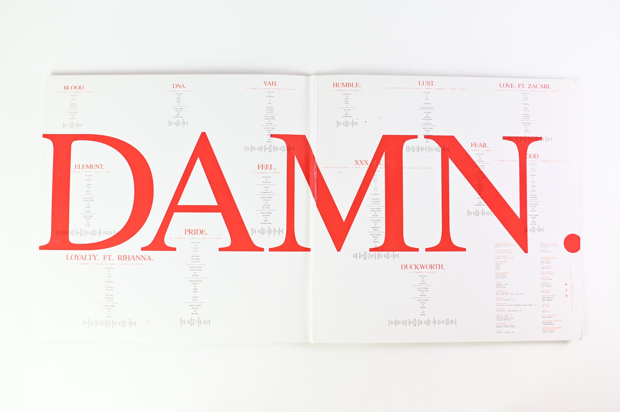 Kendrick Lamar - Damn. on Top Dawg Reissue