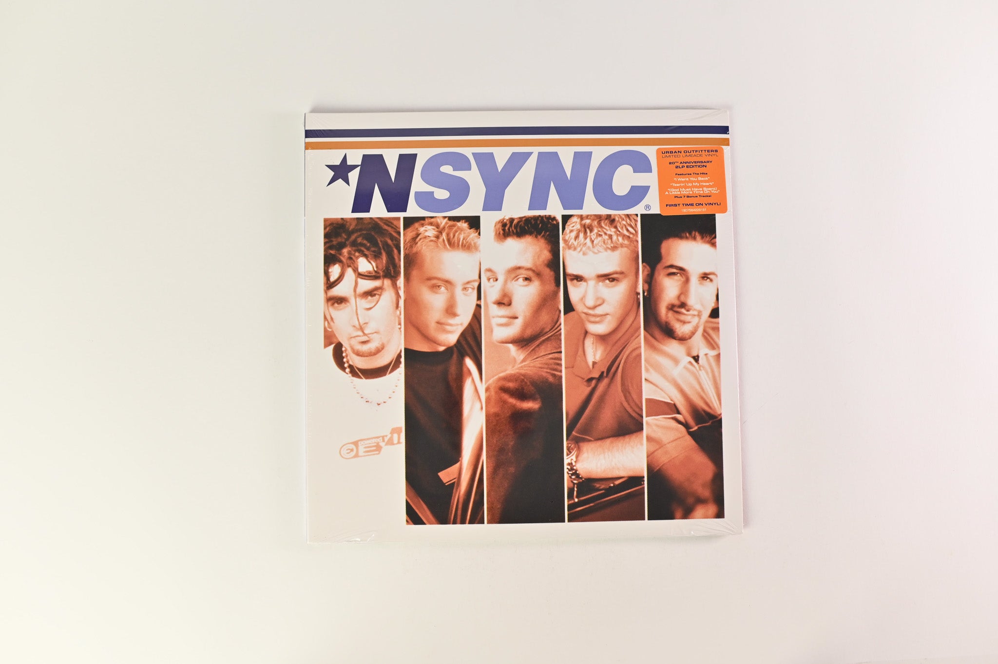 *NSYNC - *NSYNC on RCA Urban Outfitters Ltd Limeade Vinyl Reissue Seal