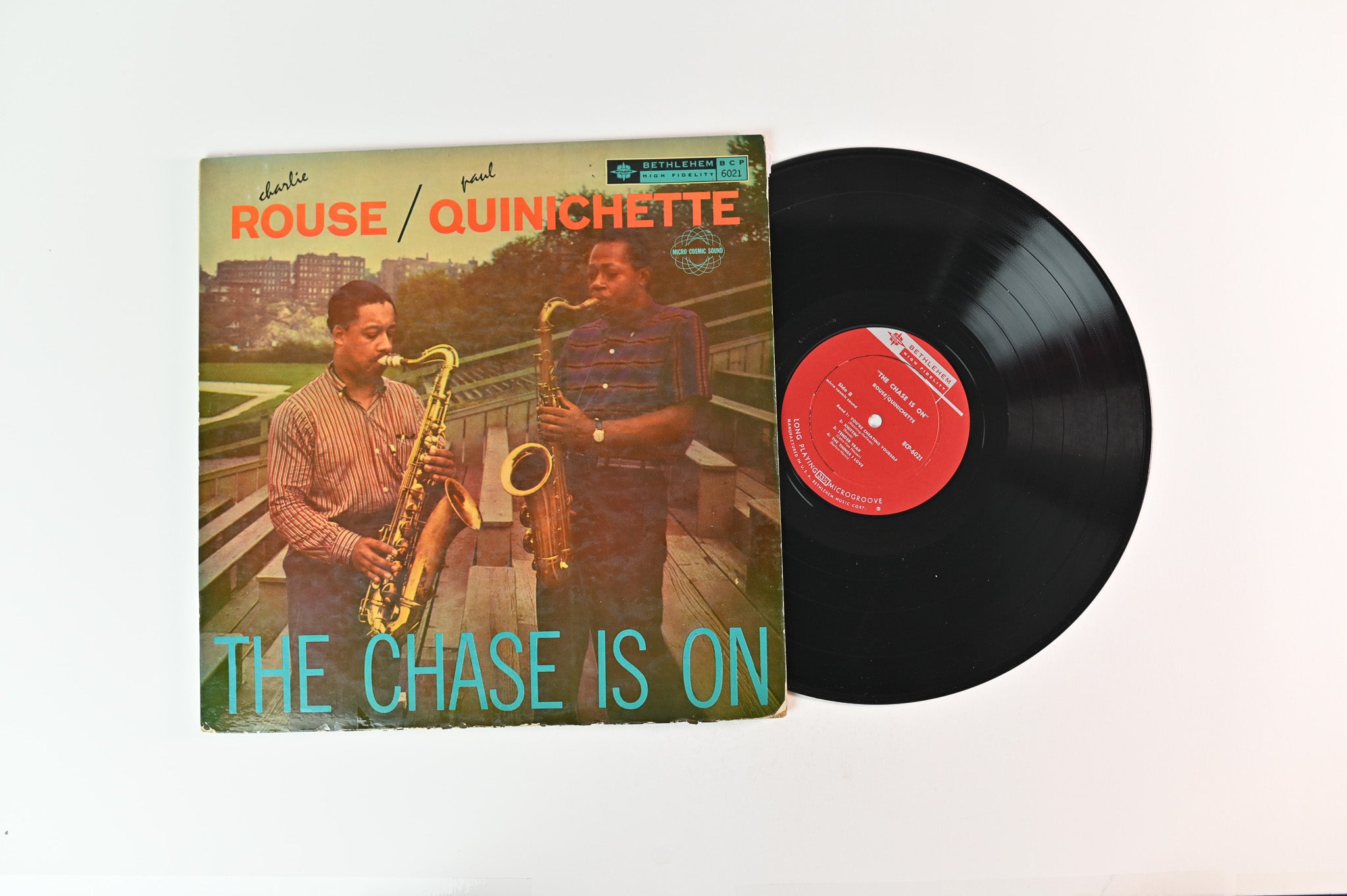 Charlie Rouse - The Chase Is On on Bethlehem Mono Deep Groove