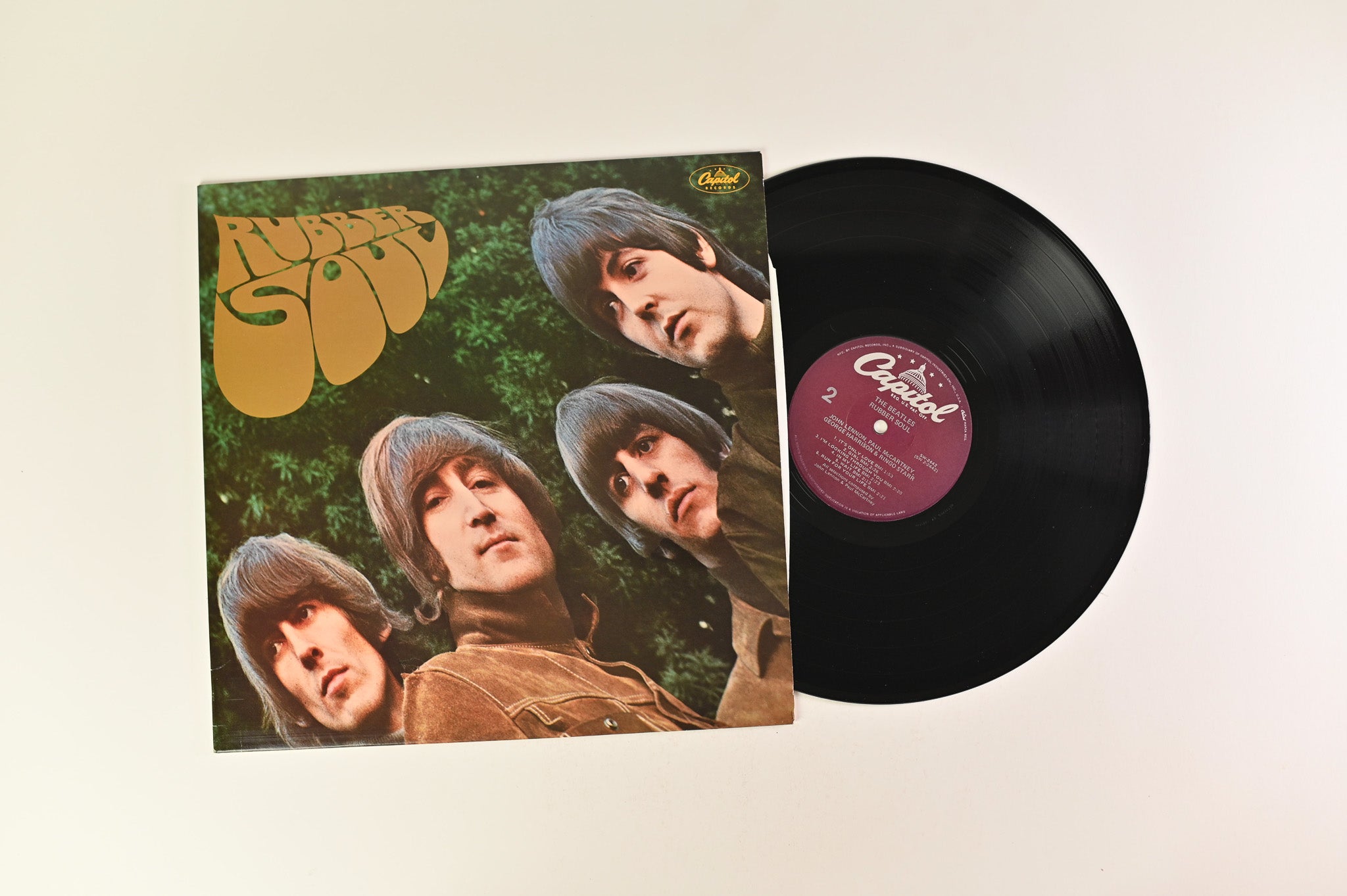 The Beatles - Rubber Soul on Capitol Purple Label Reissue