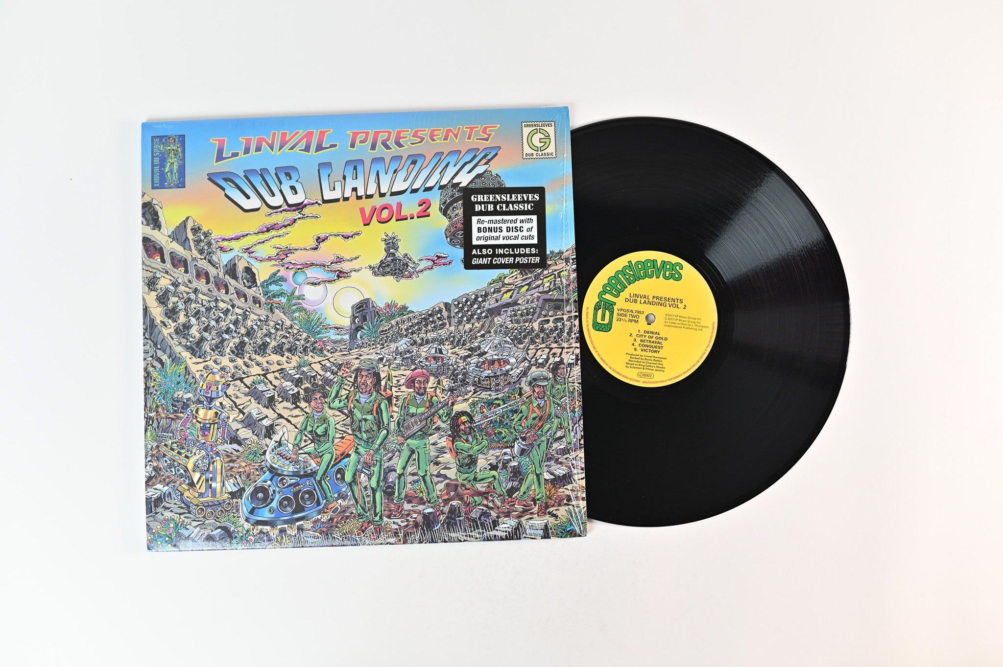 Linval Thompson - Dub Landing Vol.2 on Greensleeves VP Reissue