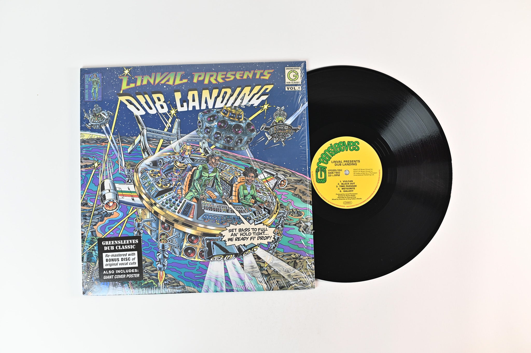 Linval Thompson - Dub Landing Vol.1 on Greensleeves VP Reissue