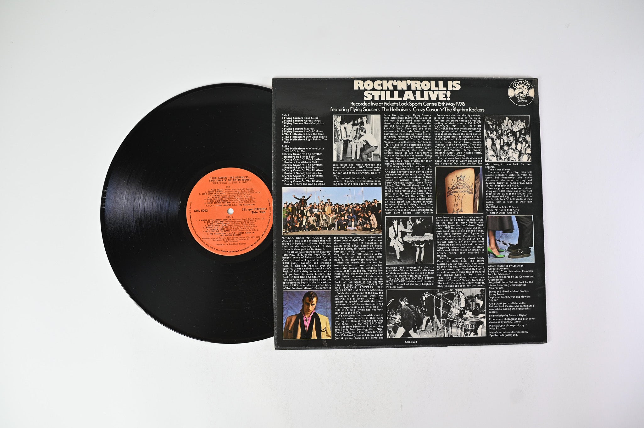 Various - Rock'N'Roll Is Still A-Live! on Charly Records