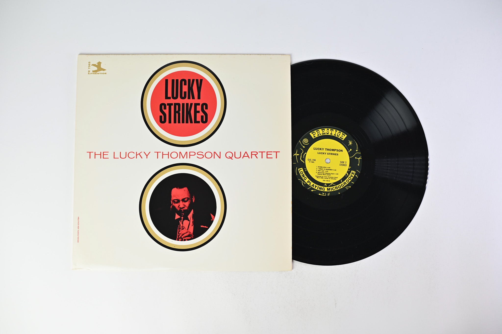 The Lucky Thompson Quartet - Lucky Strikes Reissue on Original Jazz Cl