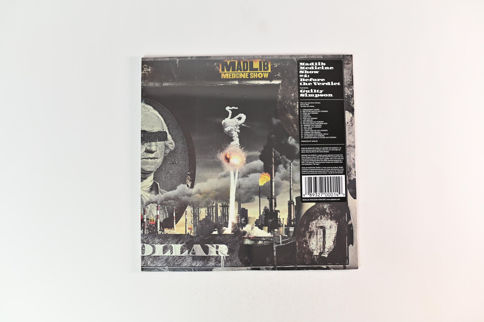 Madlib With Guilty Simpson - Before The Verdict on Madliv Invazion Sea
