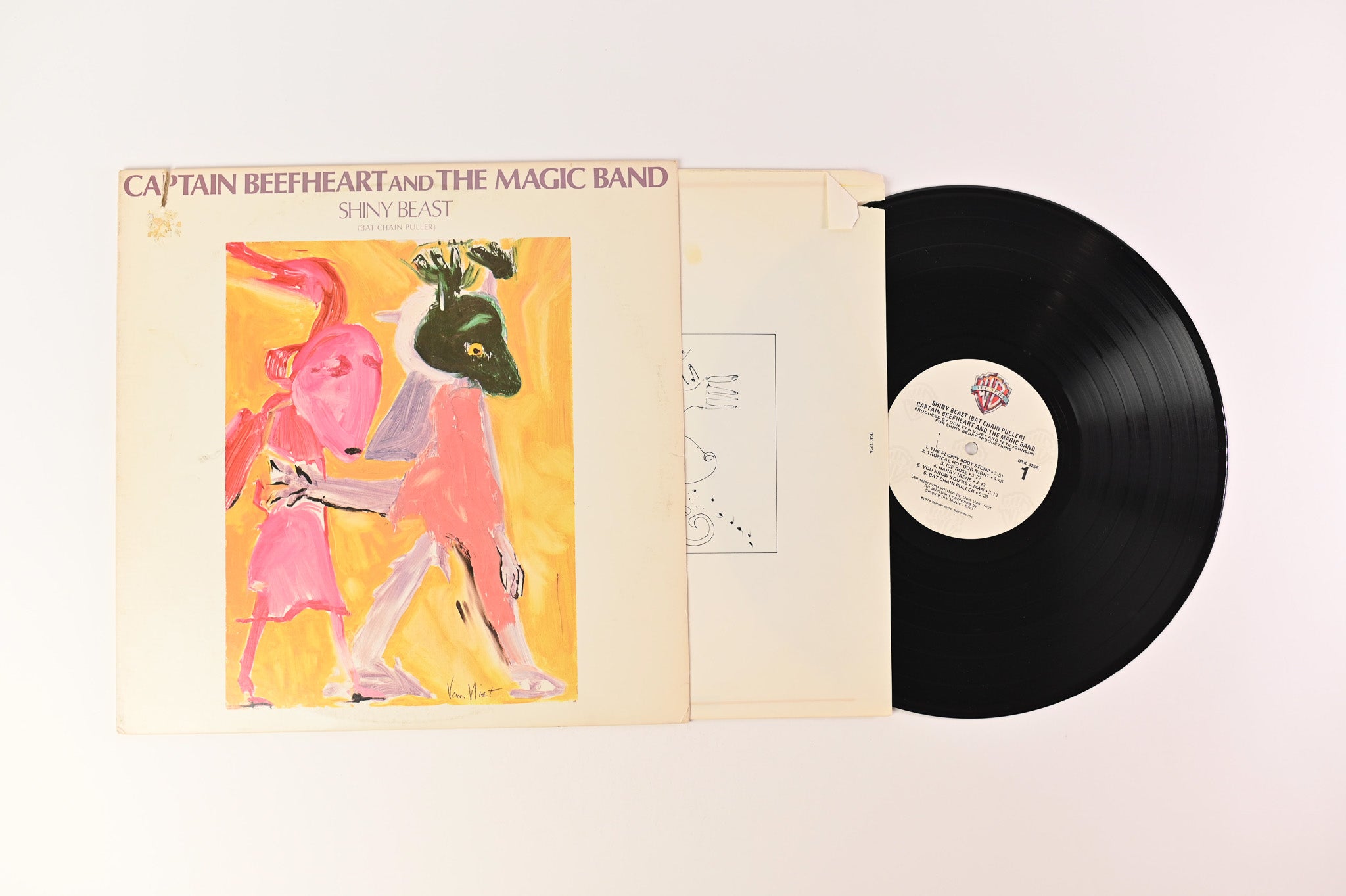 Captain Beefheart - Shiny Beast (Bat Chain Puller) on Warner Bros