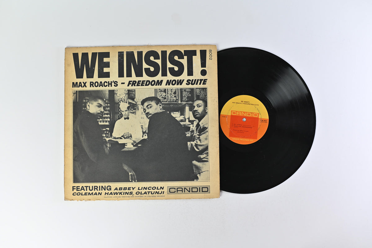 Max Roach - We Insist! Max Roach's Freedom Now Suite on Candid Mono ...