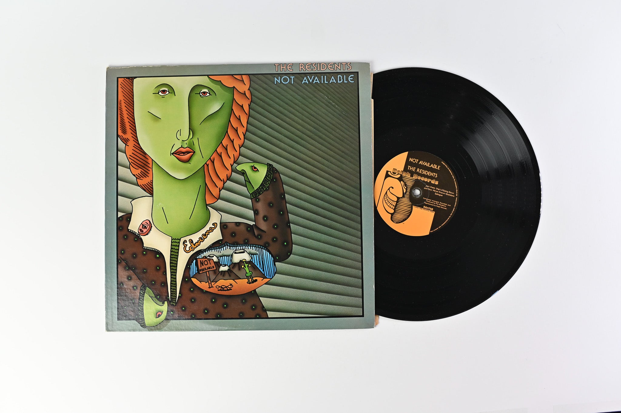 The Residents - Not Available on Ralph Orange Label