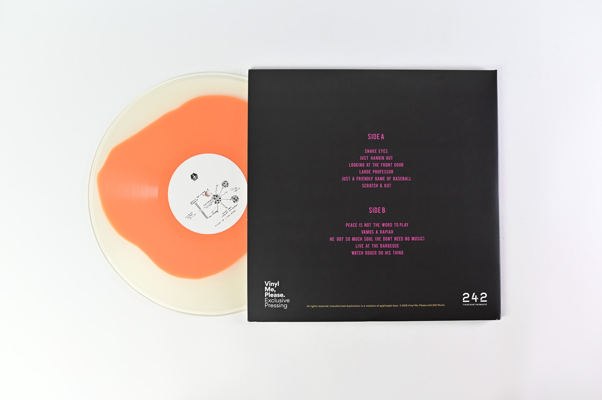 Main Source - Breaking Atoms Reissue on Vinyl Me, Please Orange in Cle