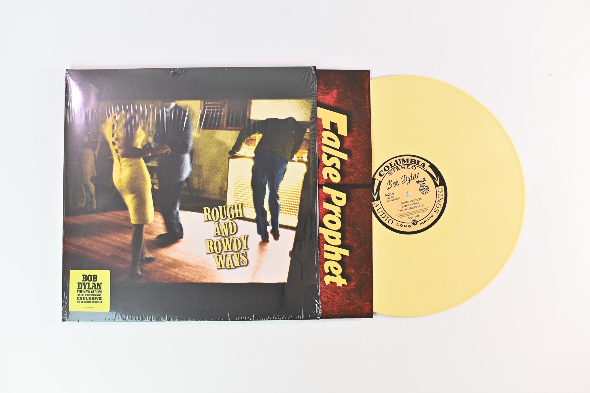 Bob Dylan - Rough And Rowdy Ways on Columbia / Sony - Yellow Vinyl