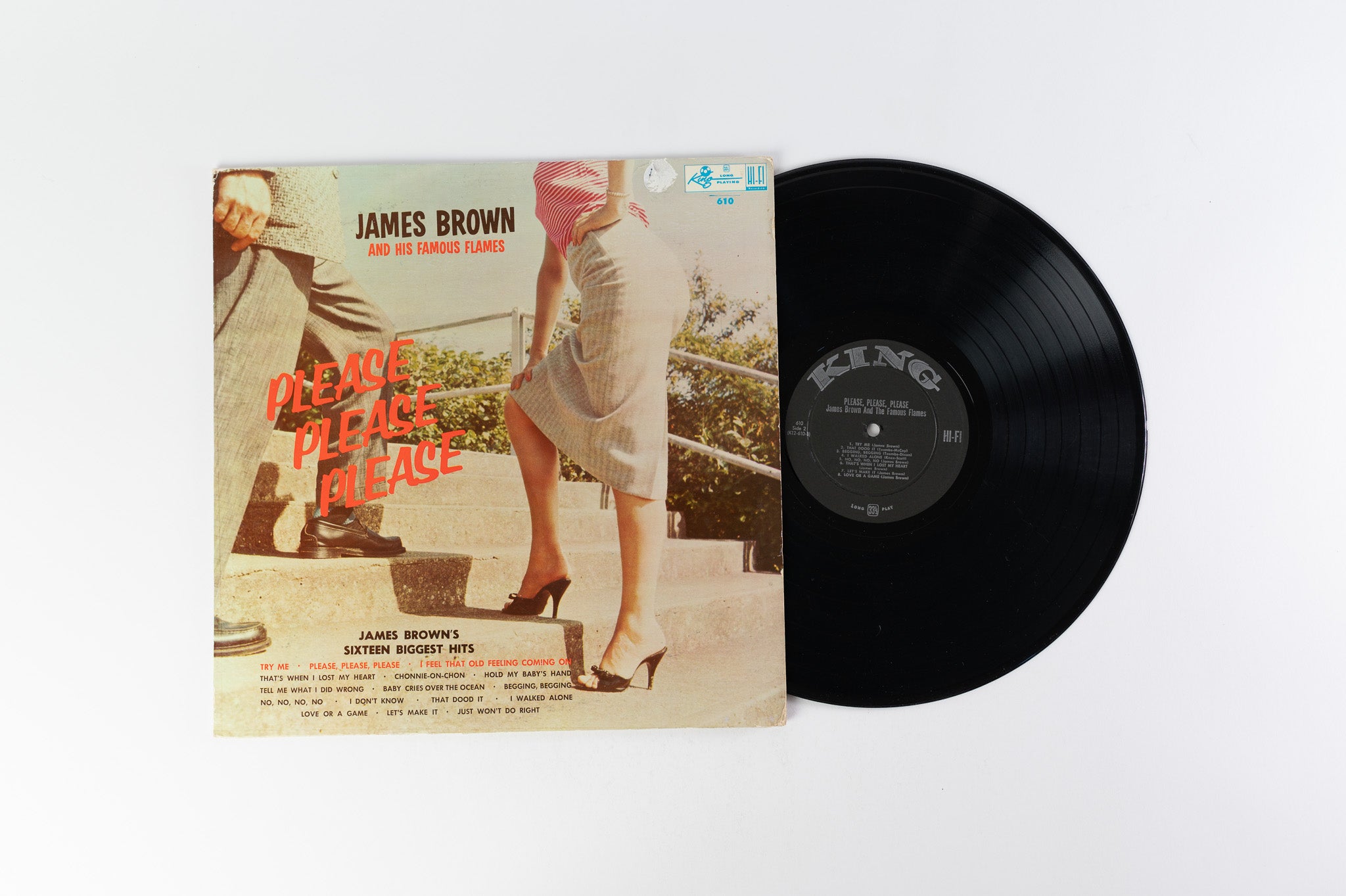 James Brown & The Famous Flames - Please, Please, Please on King Legs