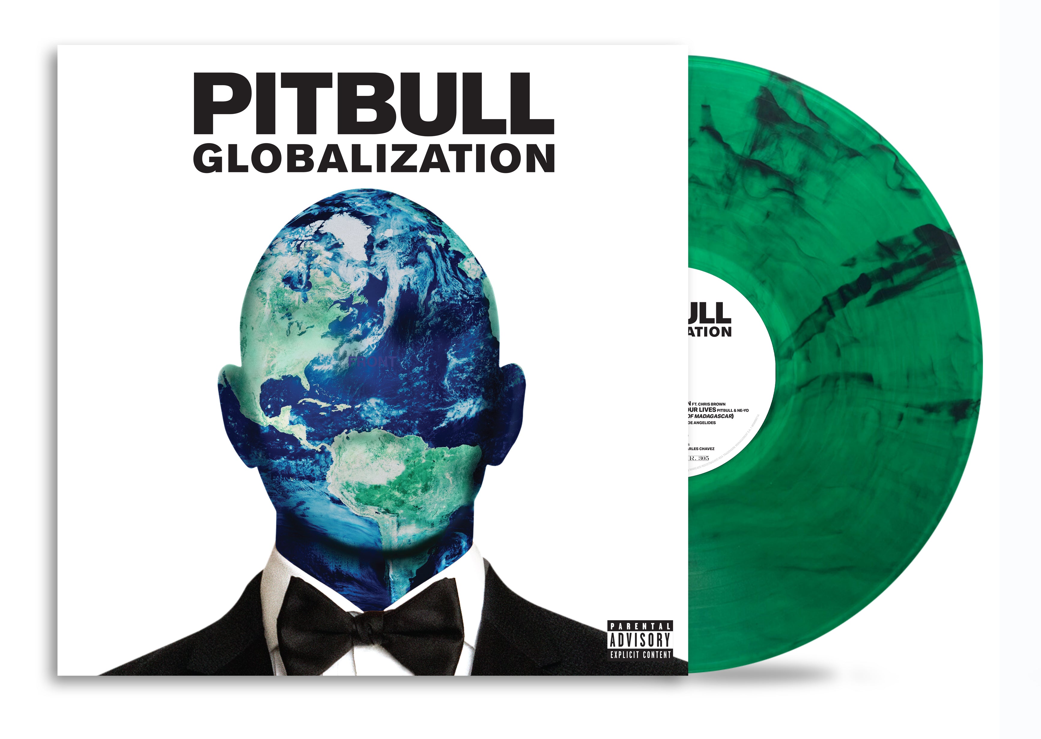Pitbull - Globalization [Green w/ Black Swirls Vinyl]