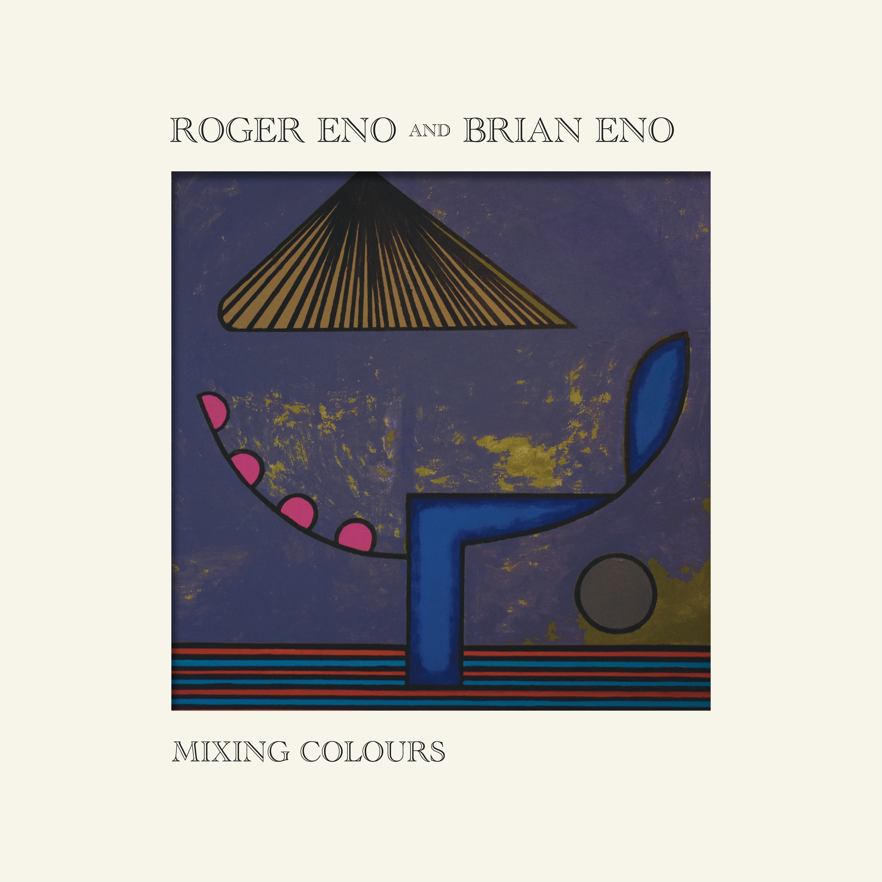 Roger & Brian Eno - Mixing Colours [Magenta & Blue Vinyl]