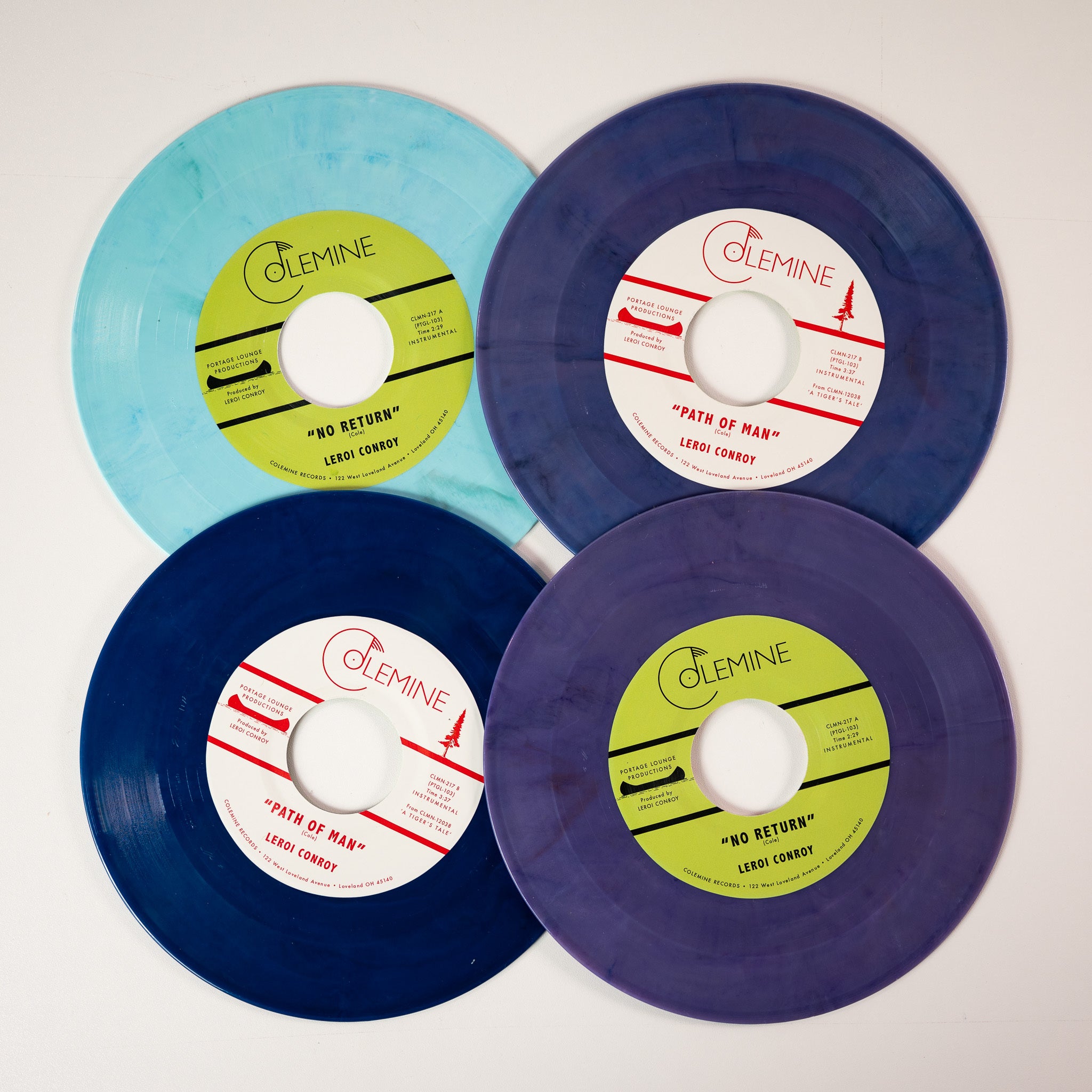 Leroi Conroy - No Return / Path Of Man [Random Color 7"]