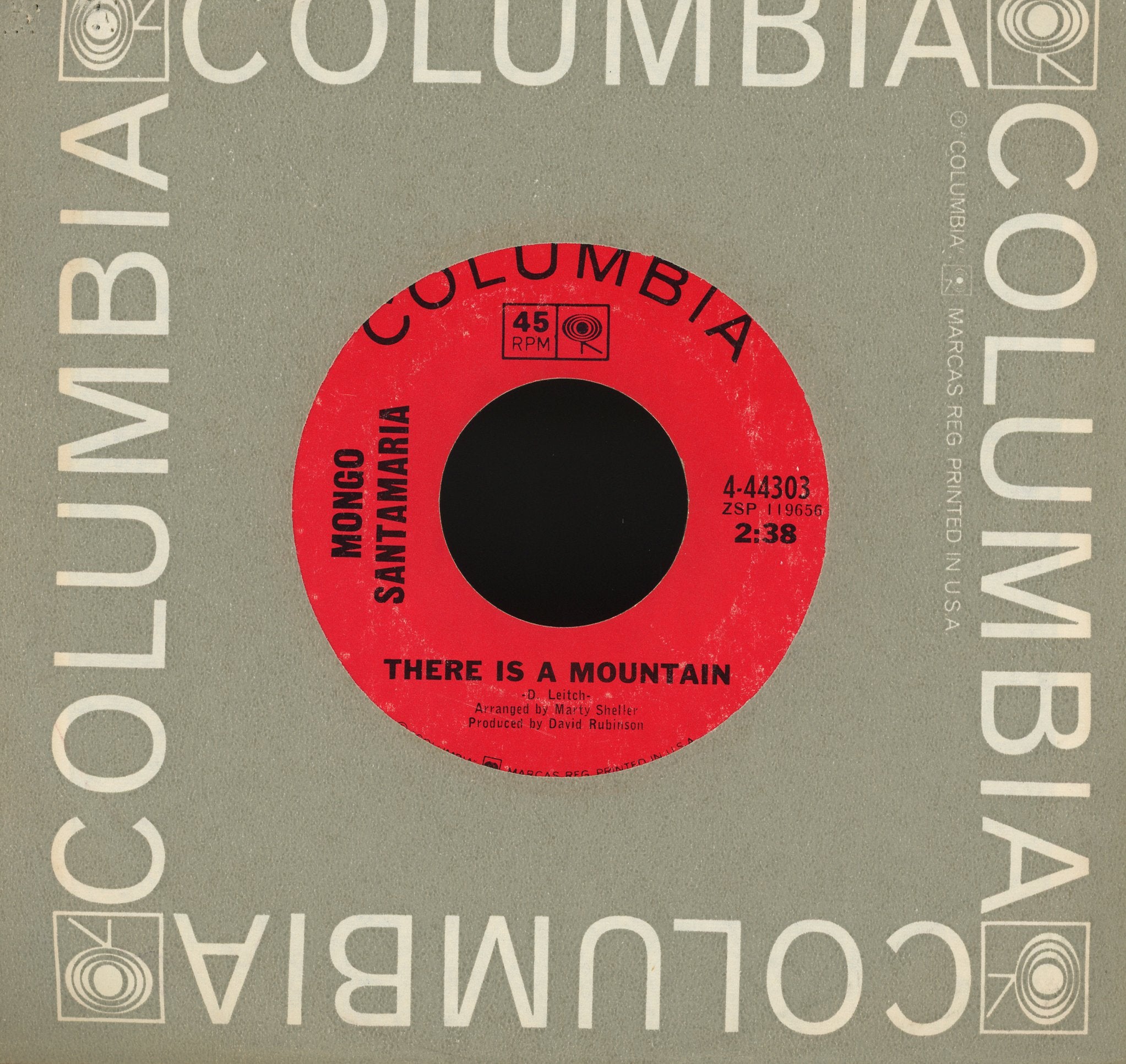 Mongo Santamaria - There Is A Mountain / Funny Man on Columbia Jazz Fu