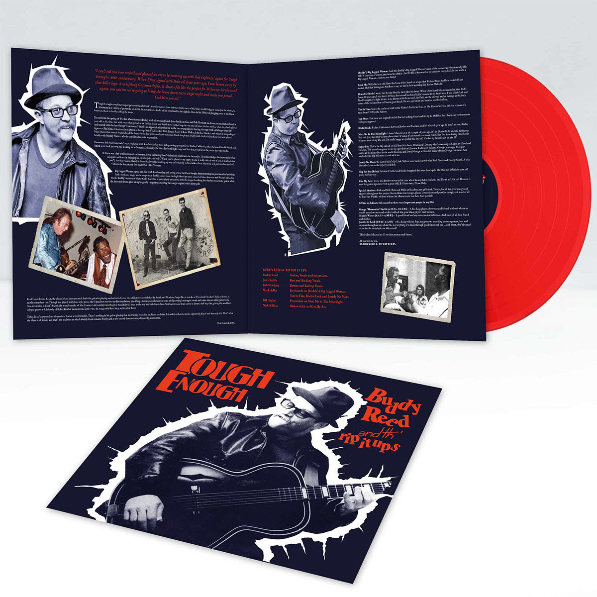 Buddy Reed & Th' Rip It Ups - Tough Enough [Indie-Exclusive Translucen