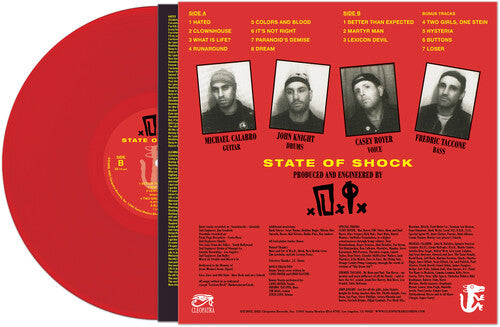 D.I. - State Of Shock [Red Vinyl] – Plaid Room Records