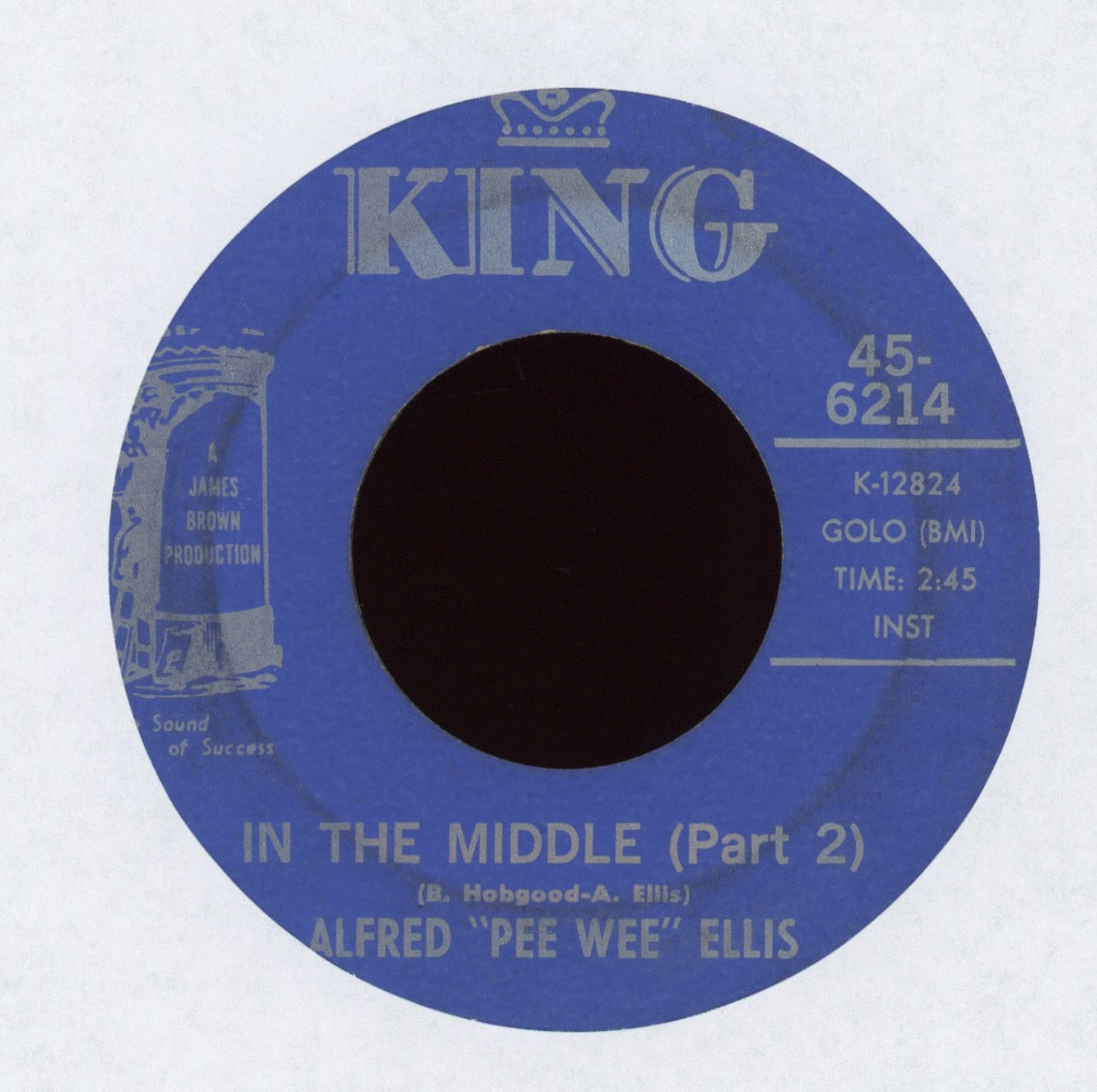 Alfred Ellis - In The Middle (Part 1 & 2) on King – Plaid Room Records