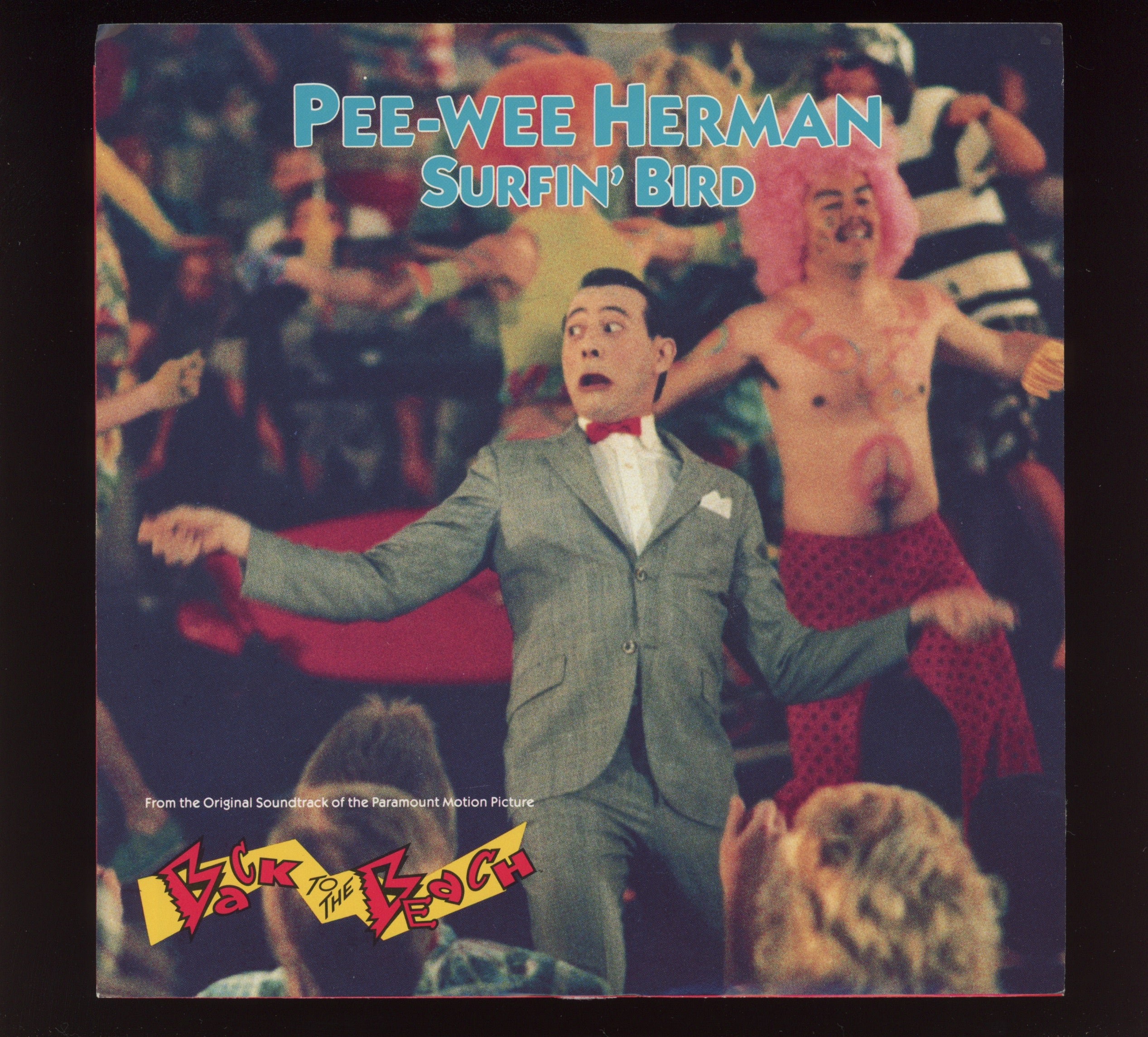 Pee Wee Herman - Surfin' Bird on Columbia With Picture Sleeve