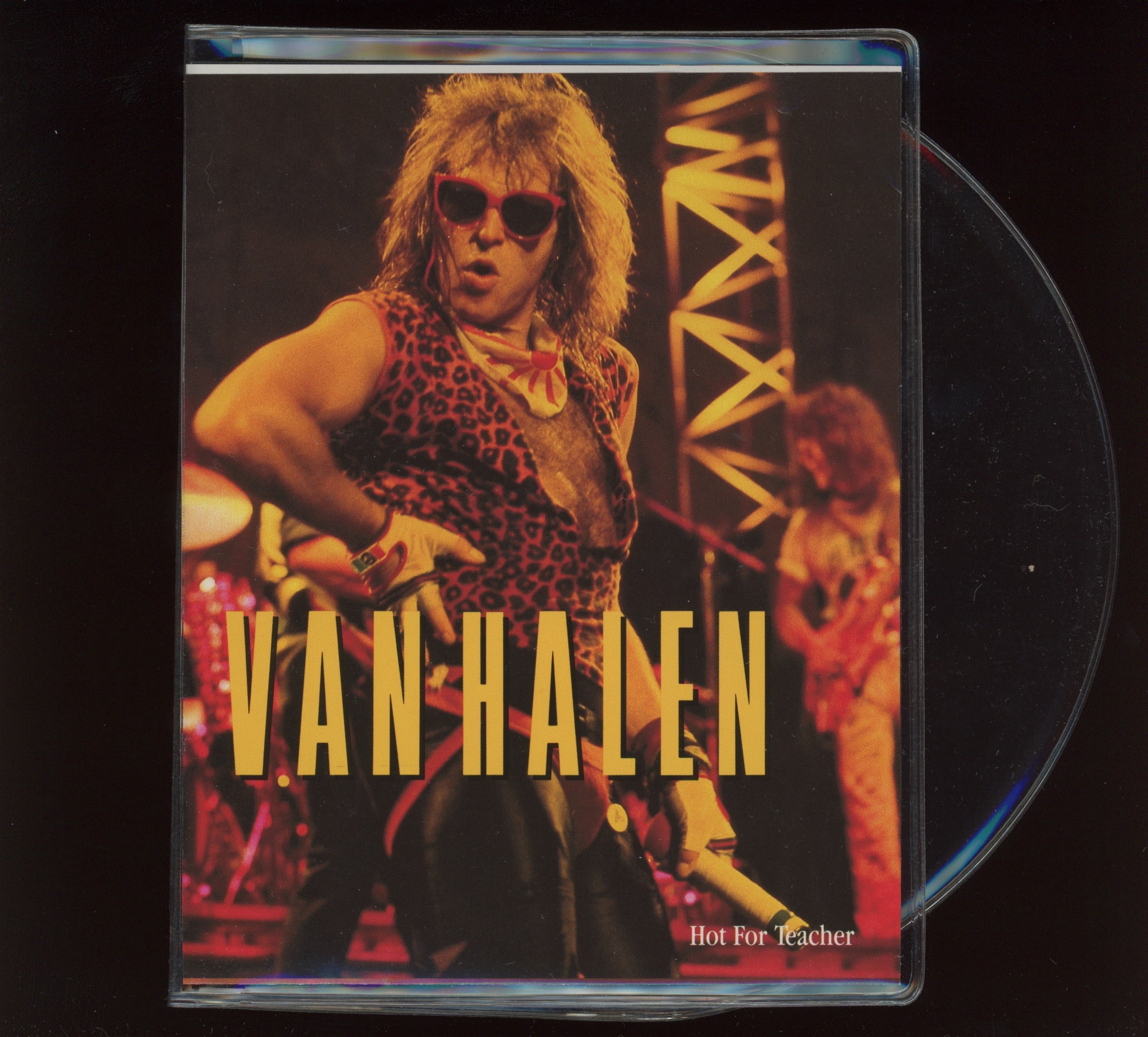 Van Halen - Hot For Teacher on WB With Poster Sleeve