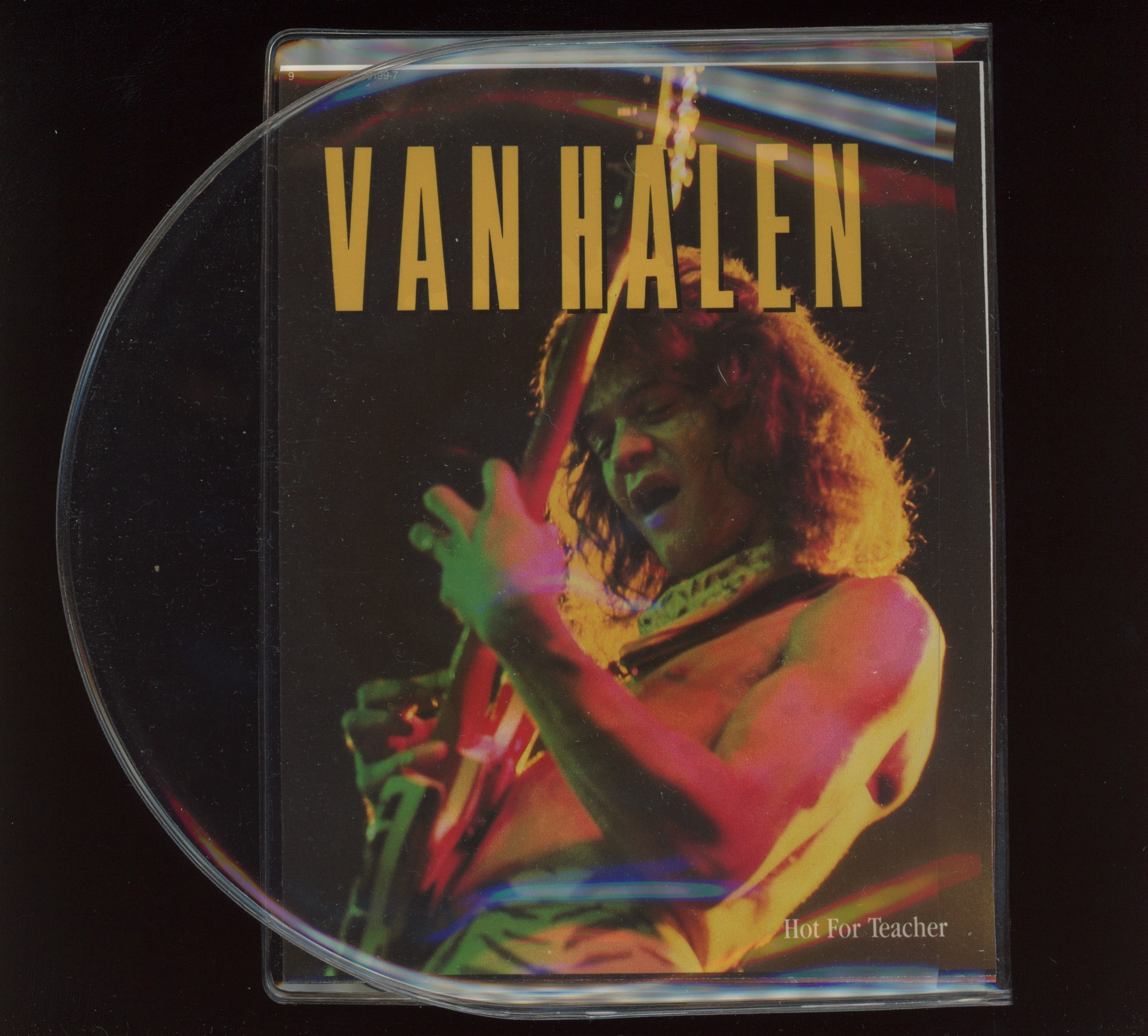 Van Halen - Hot For Teacher on WB With Poster Sleeve